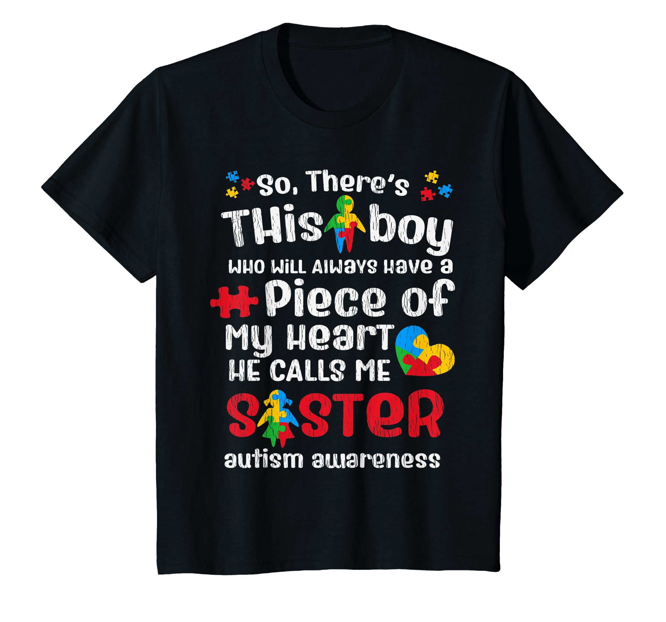 Love Brother Sister Family Autistic Kids Autism Awareness - Walmart.com