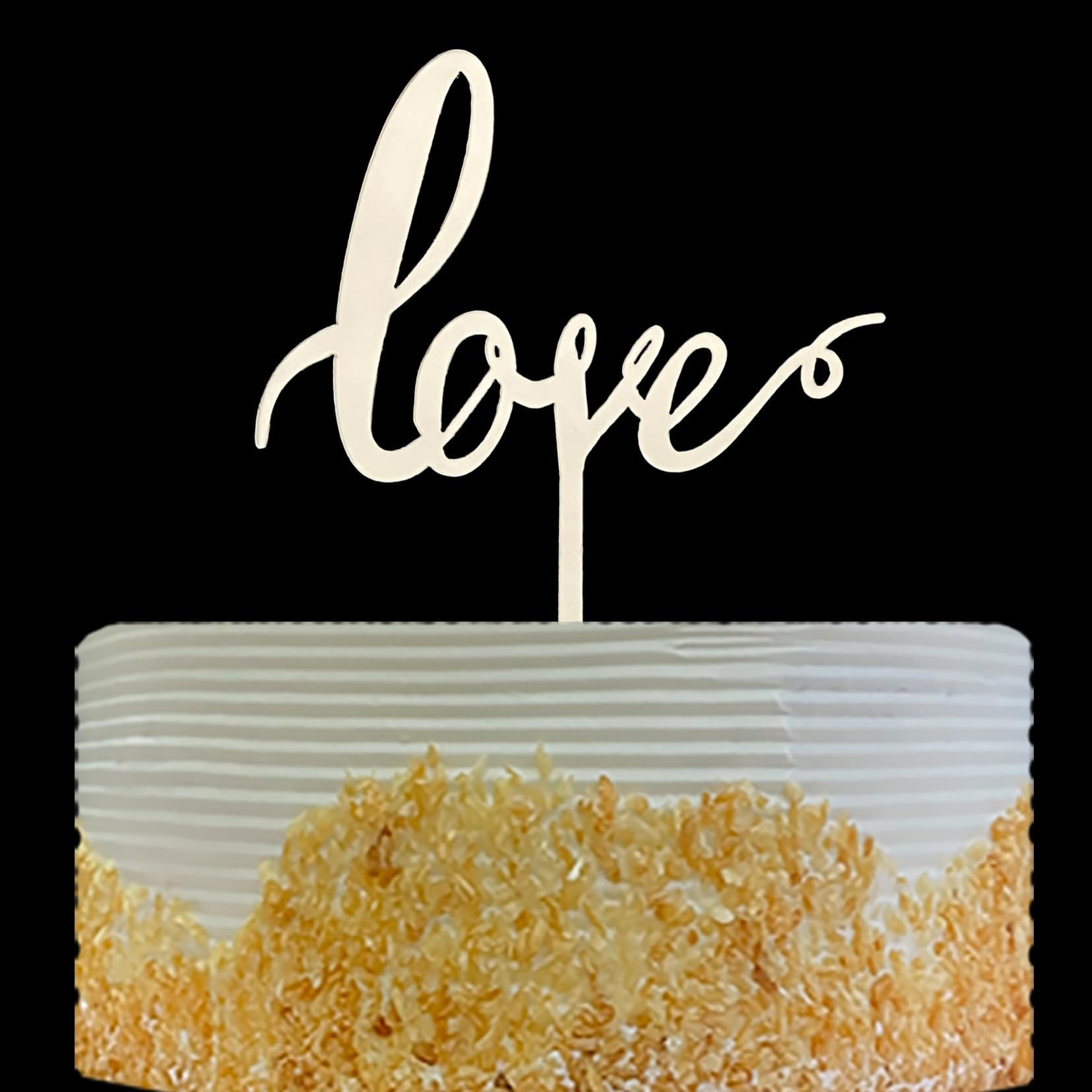 Love Cake Topper for Wedding Reception/Engagement/Bridal Shower ...