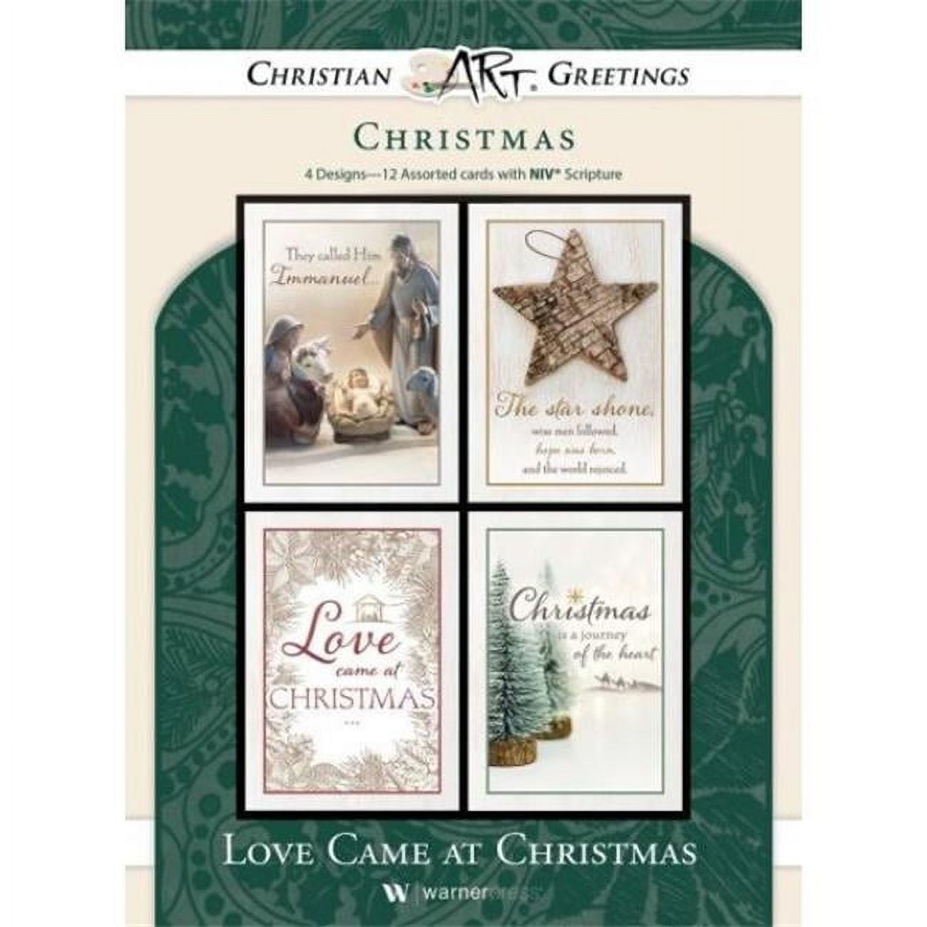 Love Came at Christmas Assorted NIV Card, Box of 12 - Walmart.com