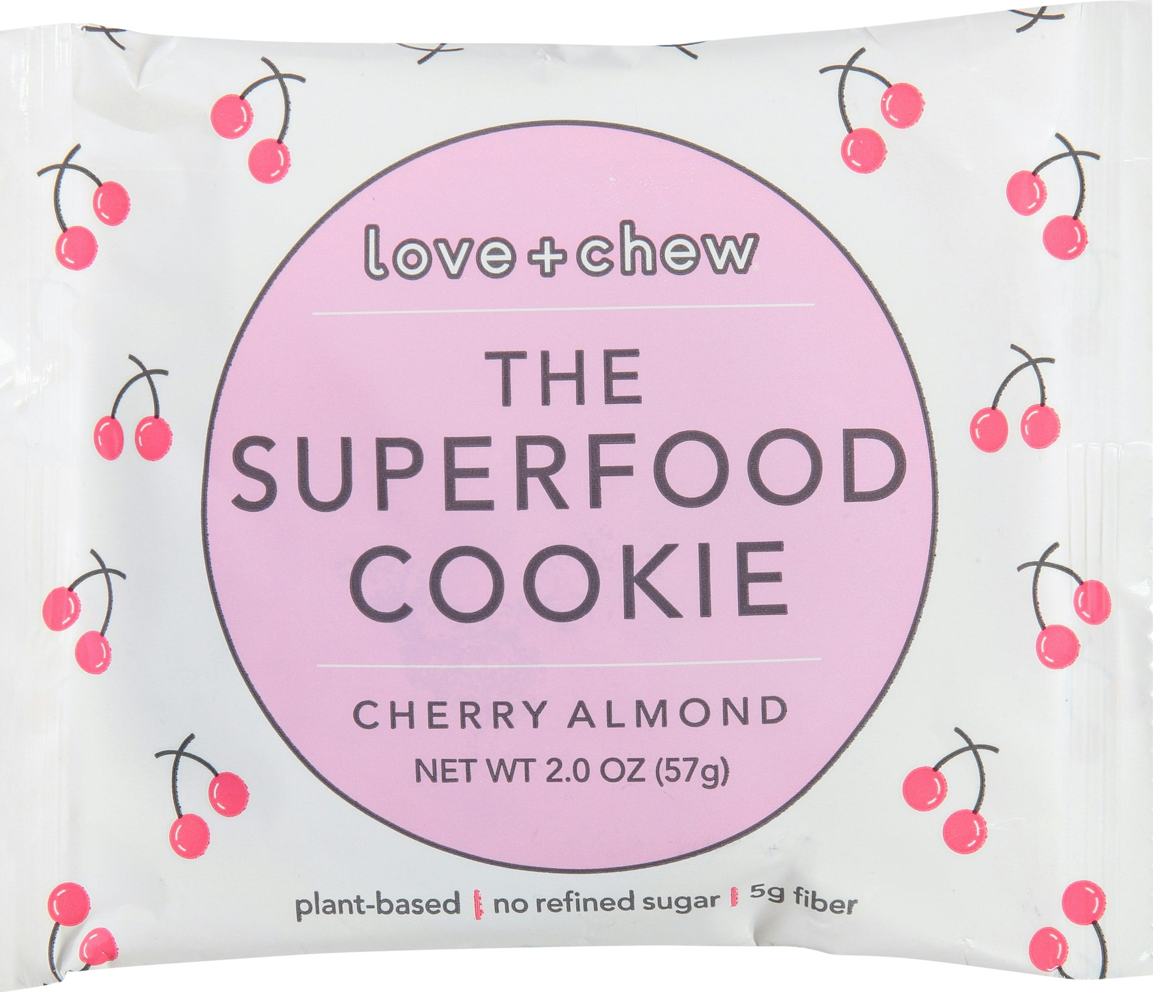 Love Chew Cookie Cherry Almond 2 oz (Pack Of 12) - Walmart.com
