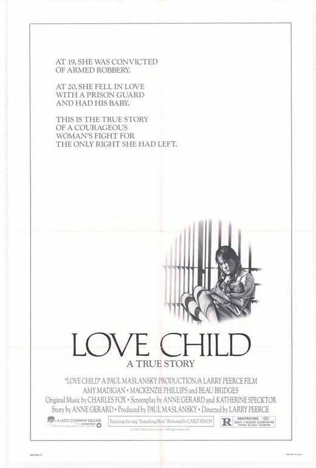 Love Child - movie POSTER (Style A) (11" x 17") (1982) - Walmart.com