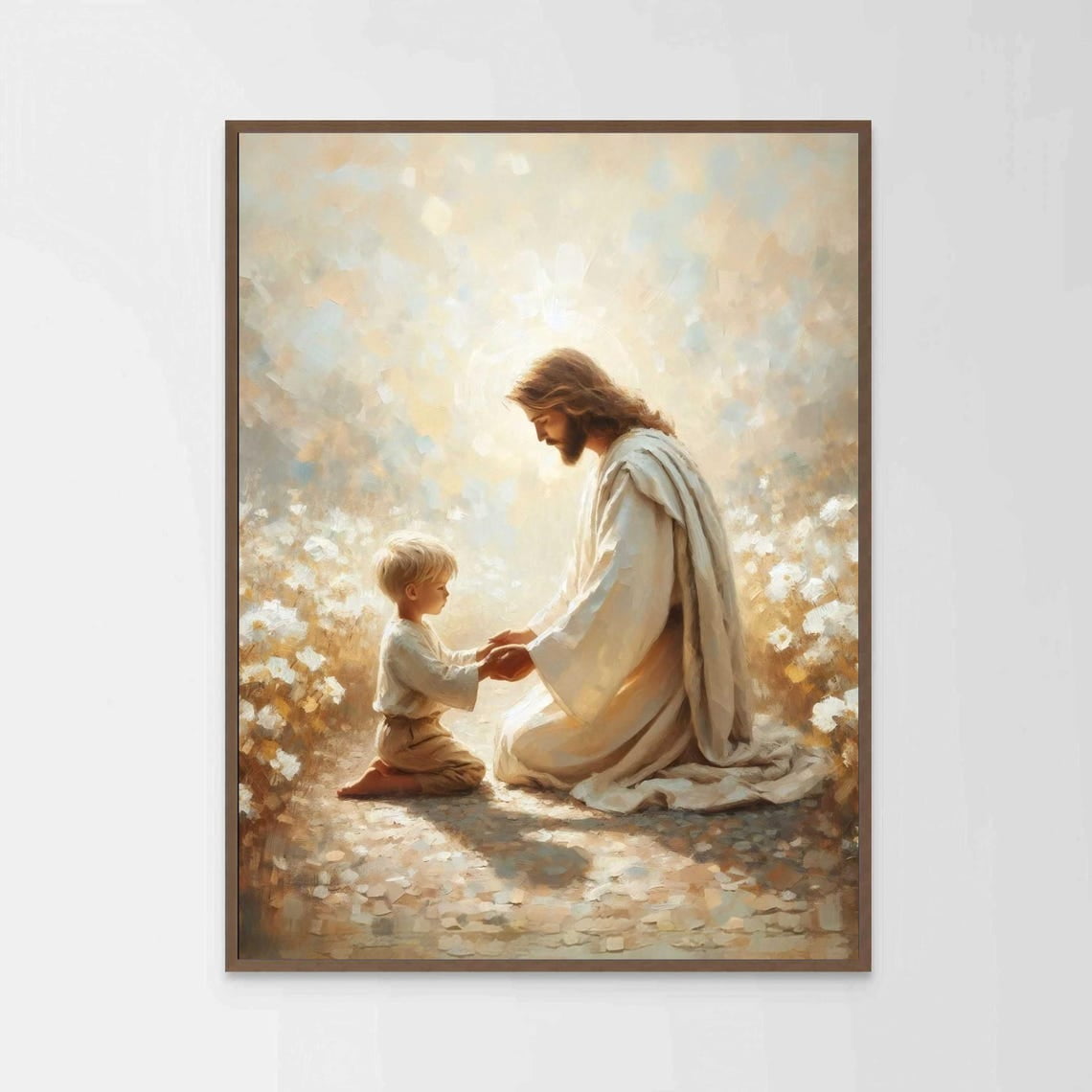 Love Christ And Trust, Christian Prints, Jesus With Children, Picture ...