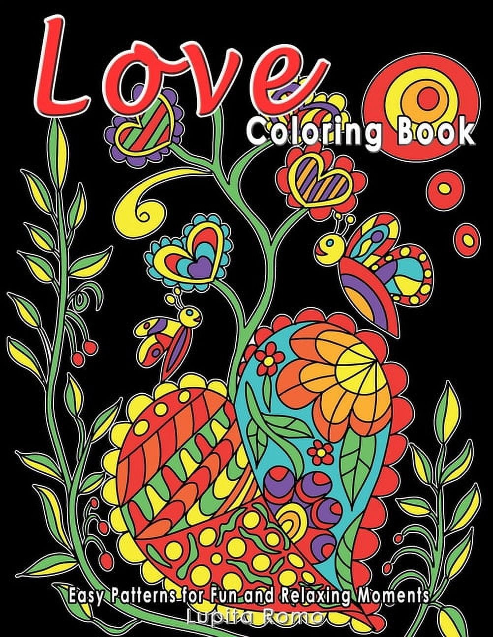 Love Coloring Book: Easy Coloring with Lovely and Relaxing ...