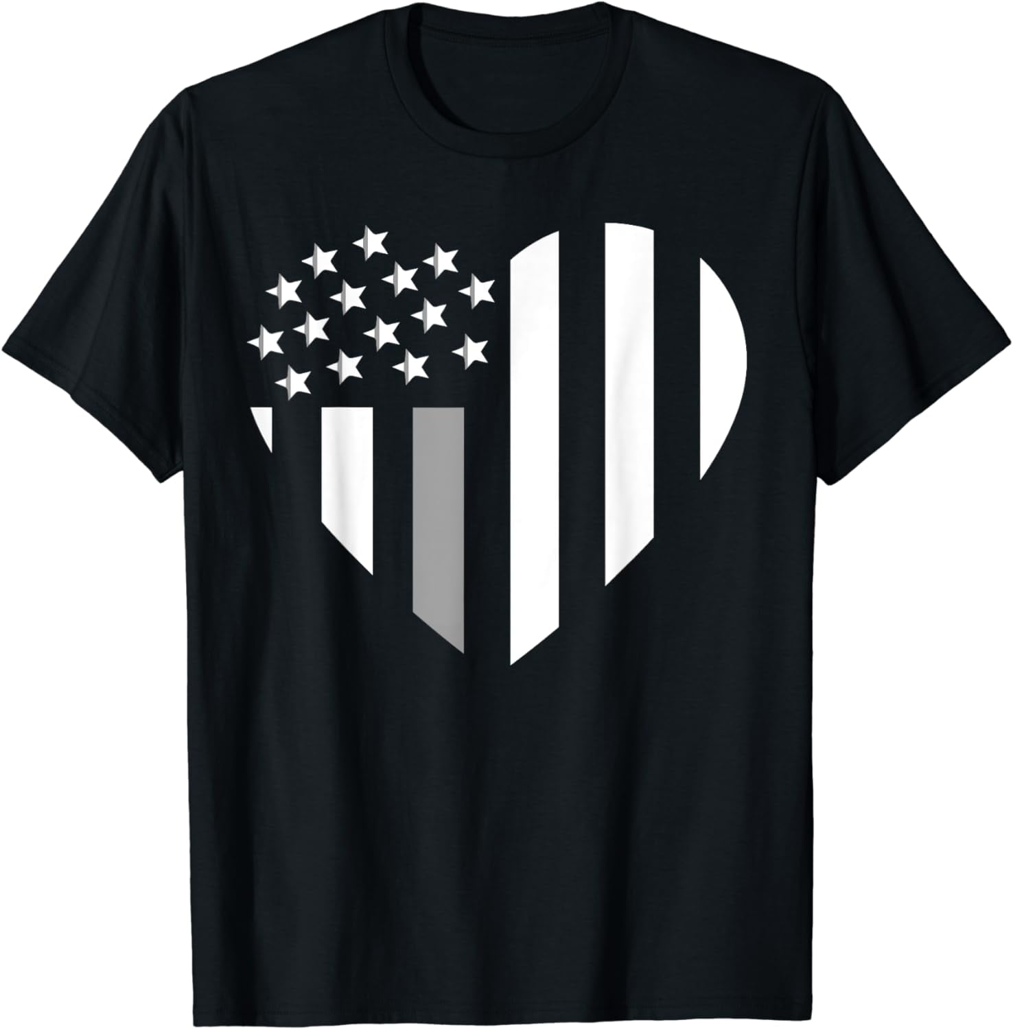 Love Correctional Officer Support Us Flag Patriotic Shirt T-Shirt ...