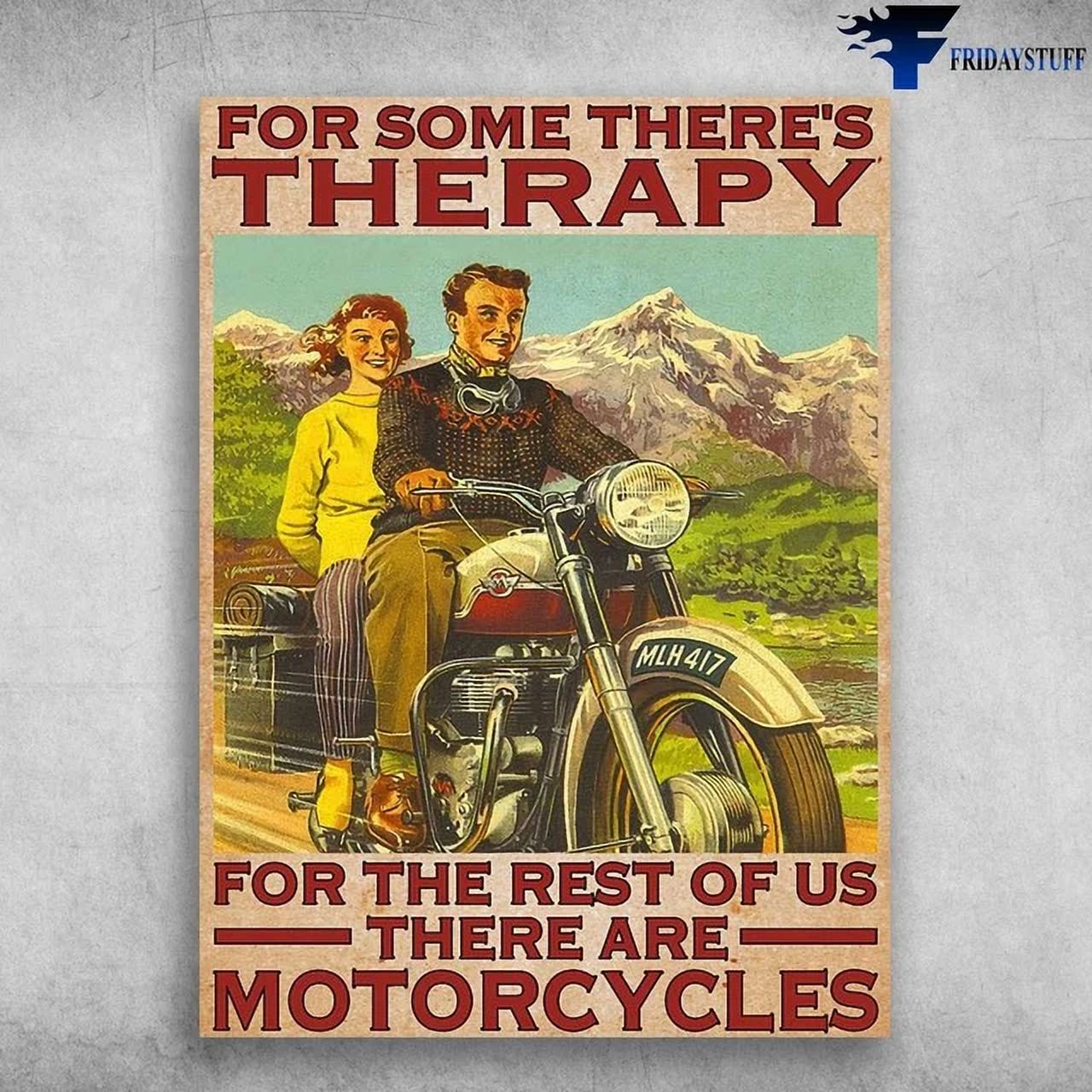 Love Couple, Motorcycle Lover, For Some Theres Therapy, For The Rest Of ...