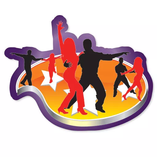 Love Dancing Rumba Samba Bumper Sticker Phone Decal Water Bottle ...