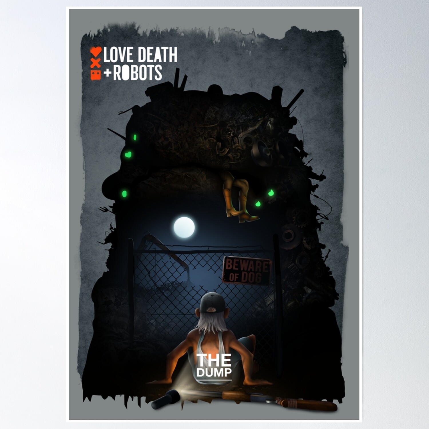 Love, Death & Robots - Dump Poster Wall Art, Modern Wall Decor, 12x18 ...