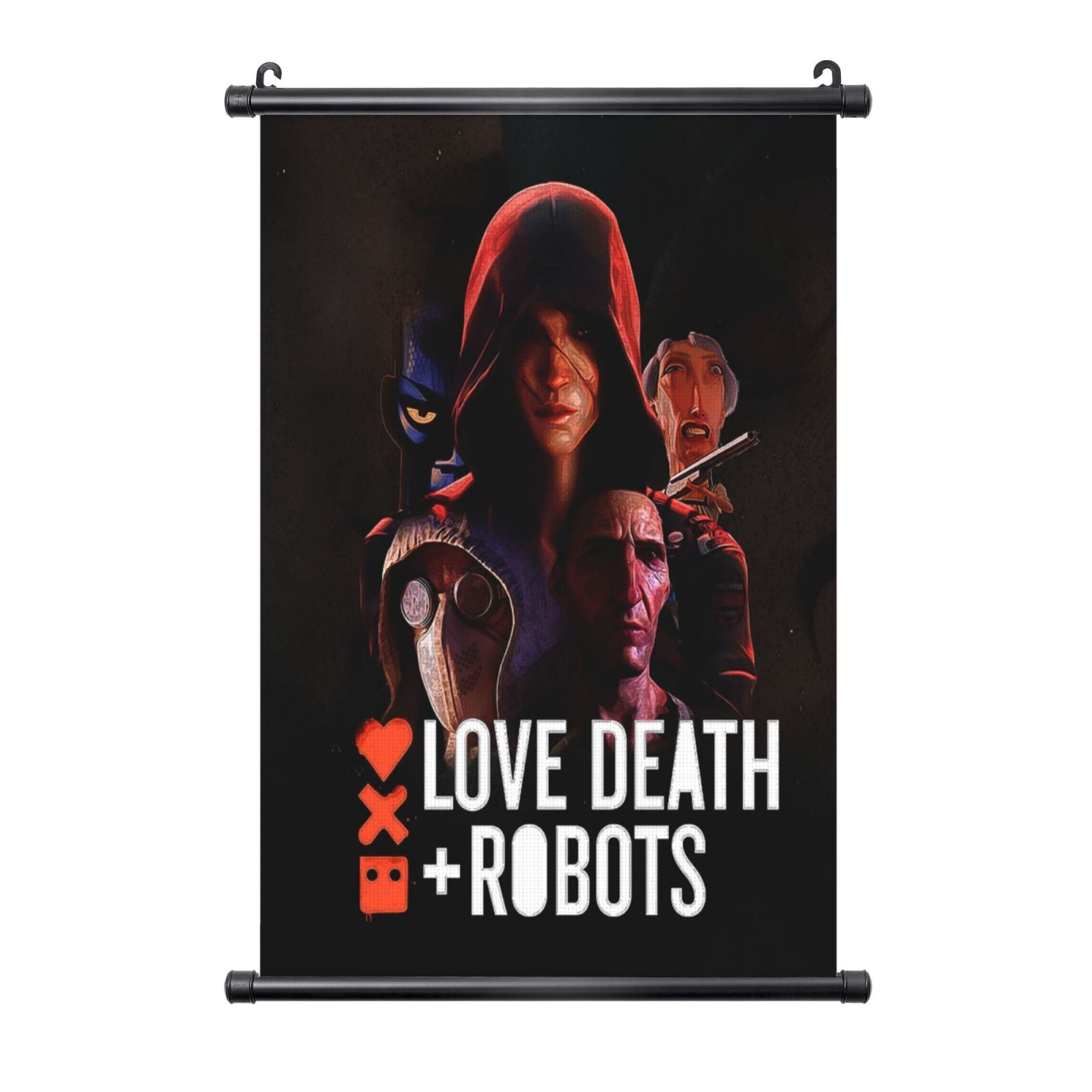 Love Death + Robots Posters Wall Hanging Black Plastic Shaft Poster ...