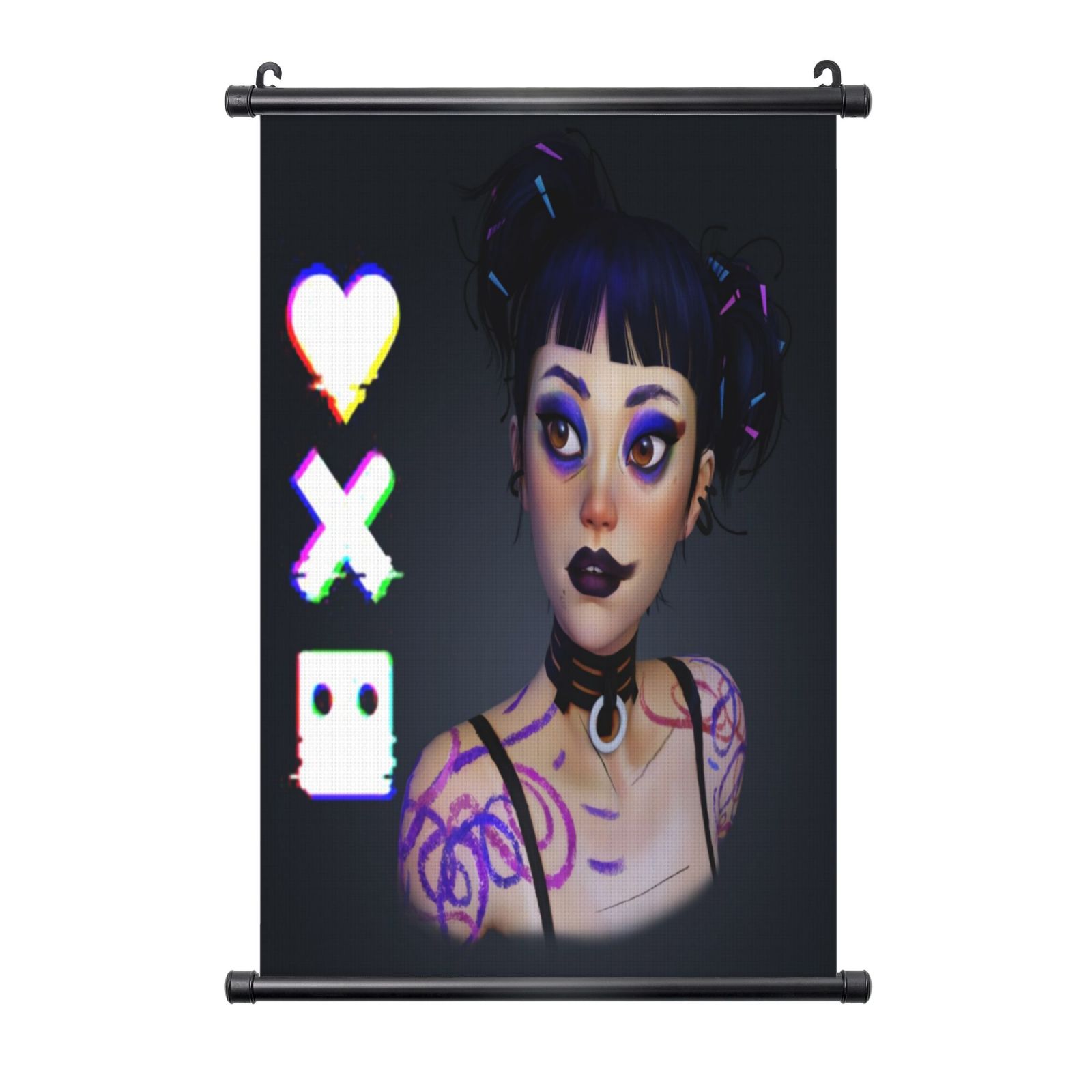 Love Death + Robots Posters Wall Hanging Black Plastic Shaft Poster ...