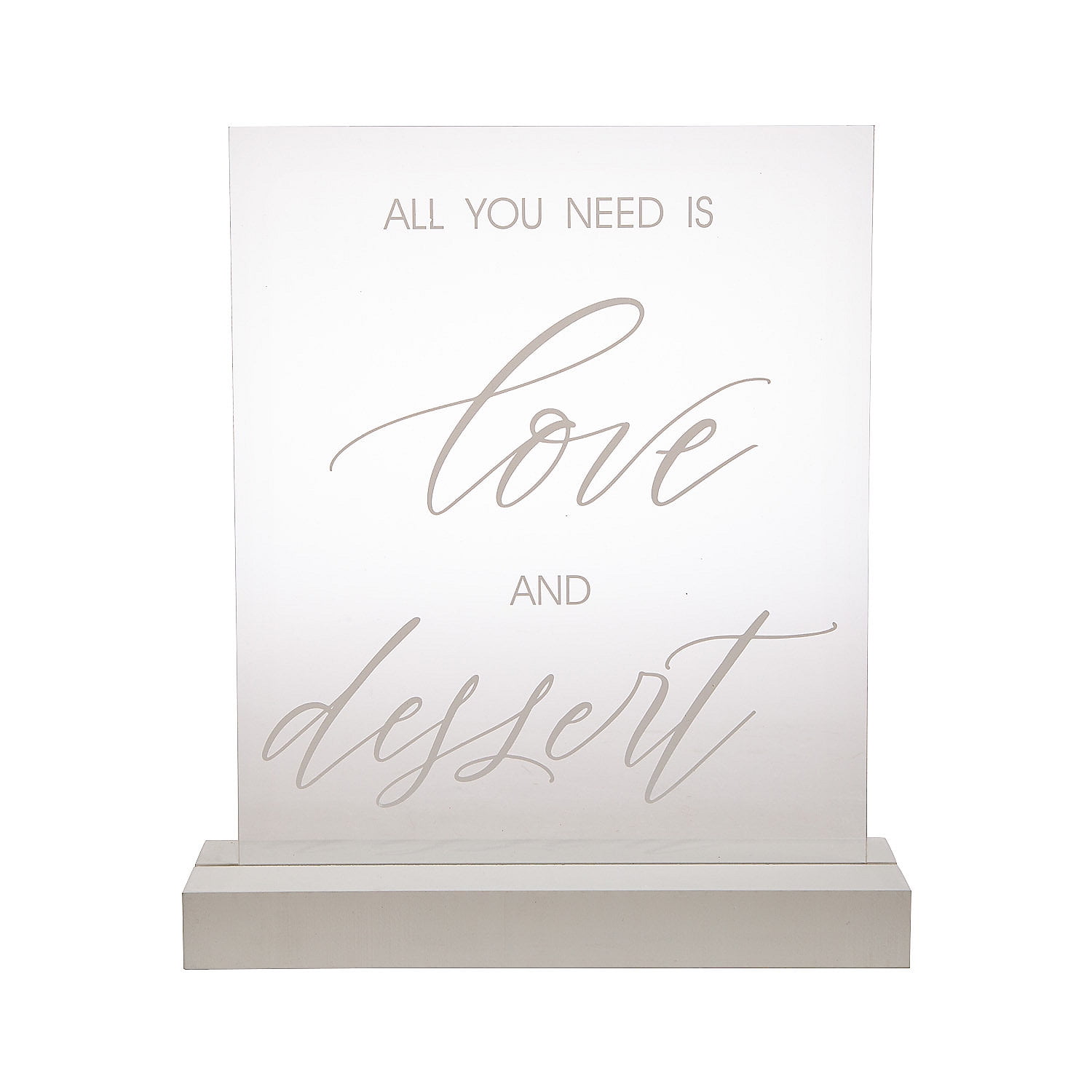 Love & Dessert Table Sign - Walmart.com