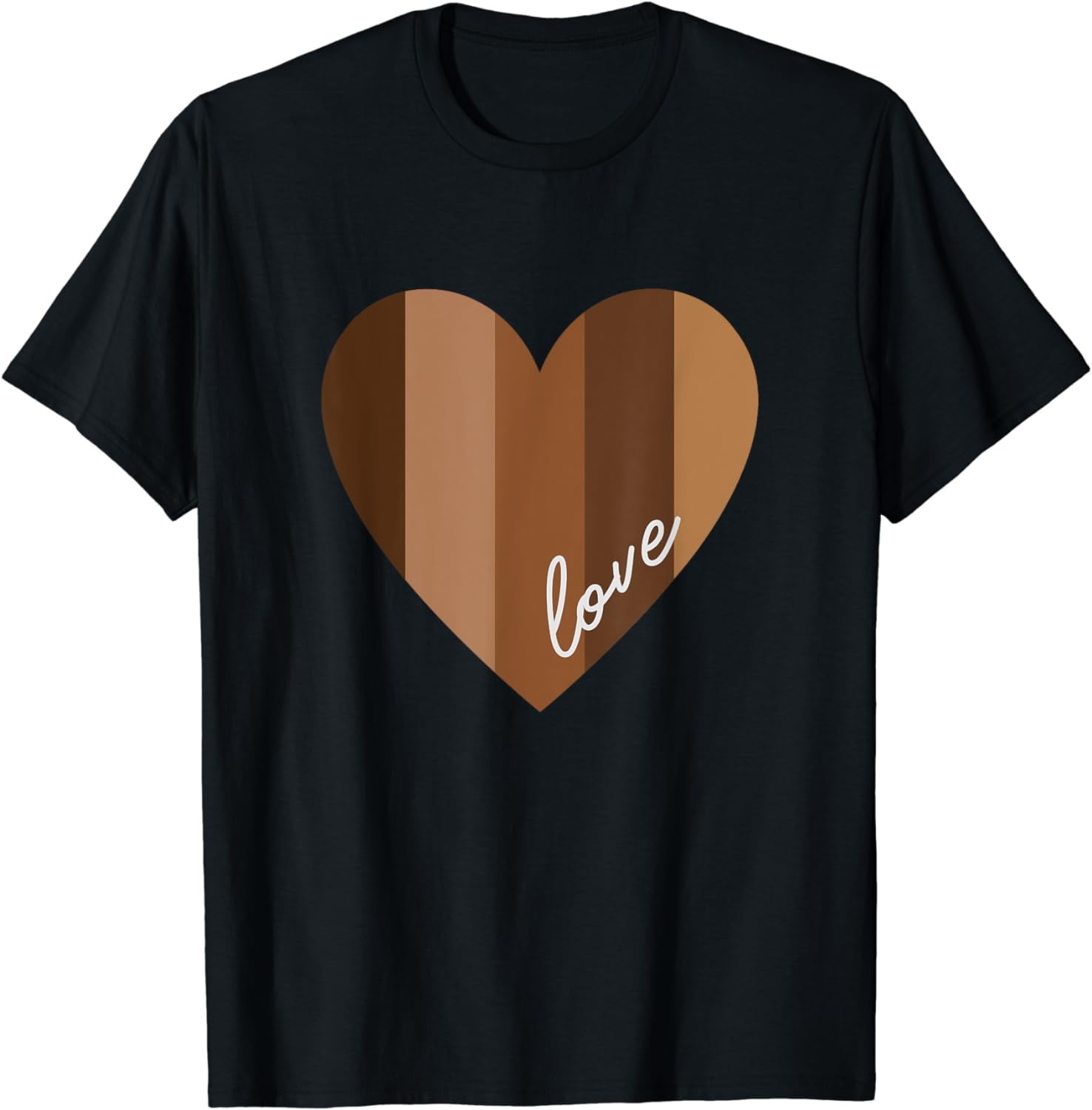 Love Diversity Equality Skin Color T-Shirt - Walmart.com