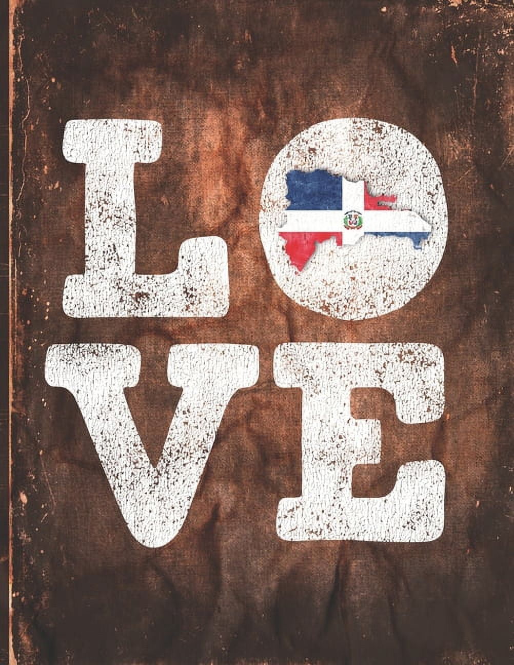 Love: Dominican Republic Flag Cute Personalized Gift for Dominican ...