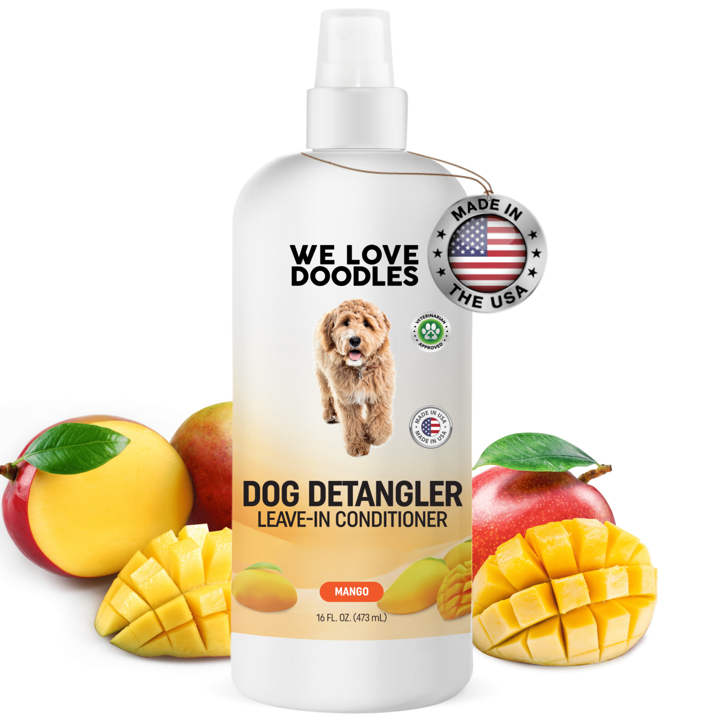 We Love Doodles Dog Detangler Spray, Leave-in Conditioner for Dogs ...
