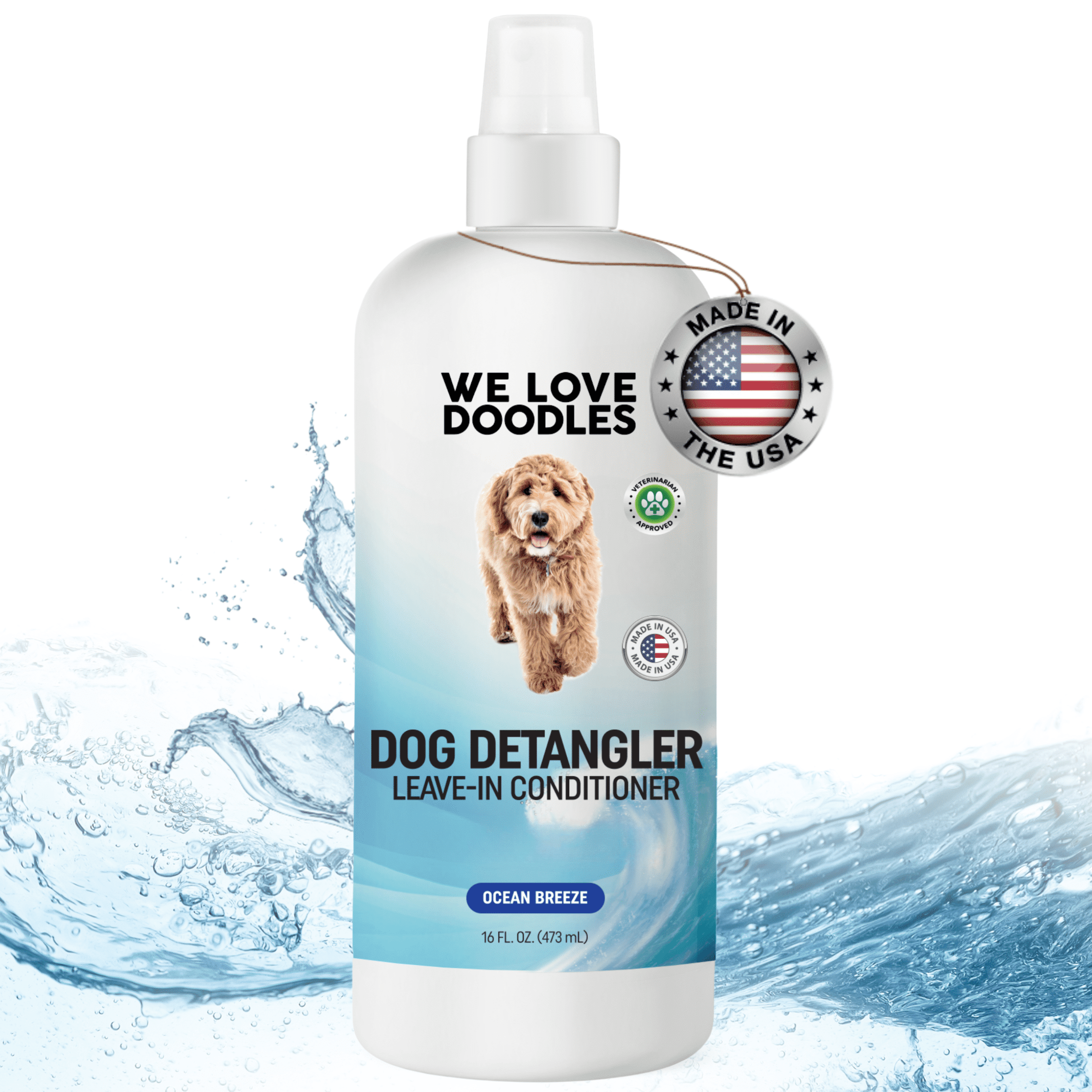 We Love Doodles Dog Detangler Spray Leave-in Conditioner for Dogs ...