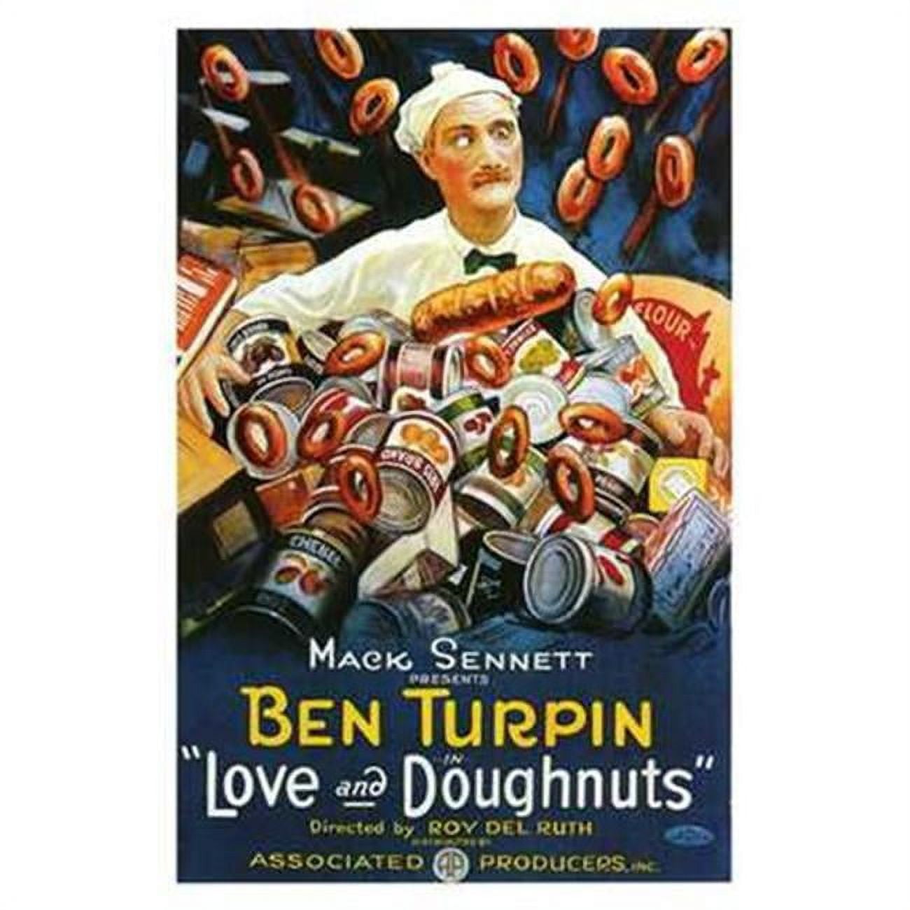 Love & Doughnuts Movie Poster - 11 x 17 in. - Walmart.com