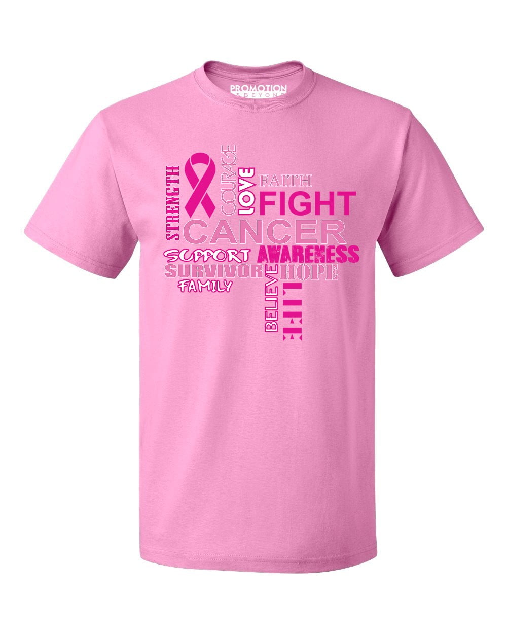 Love Faith Fight Breast Cancer Awareness Support Family Friends Run ...