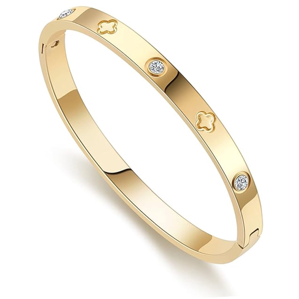 Love Friendship Bracelets Trendy Stainless Steel Bangle Jewelry Gifts ...