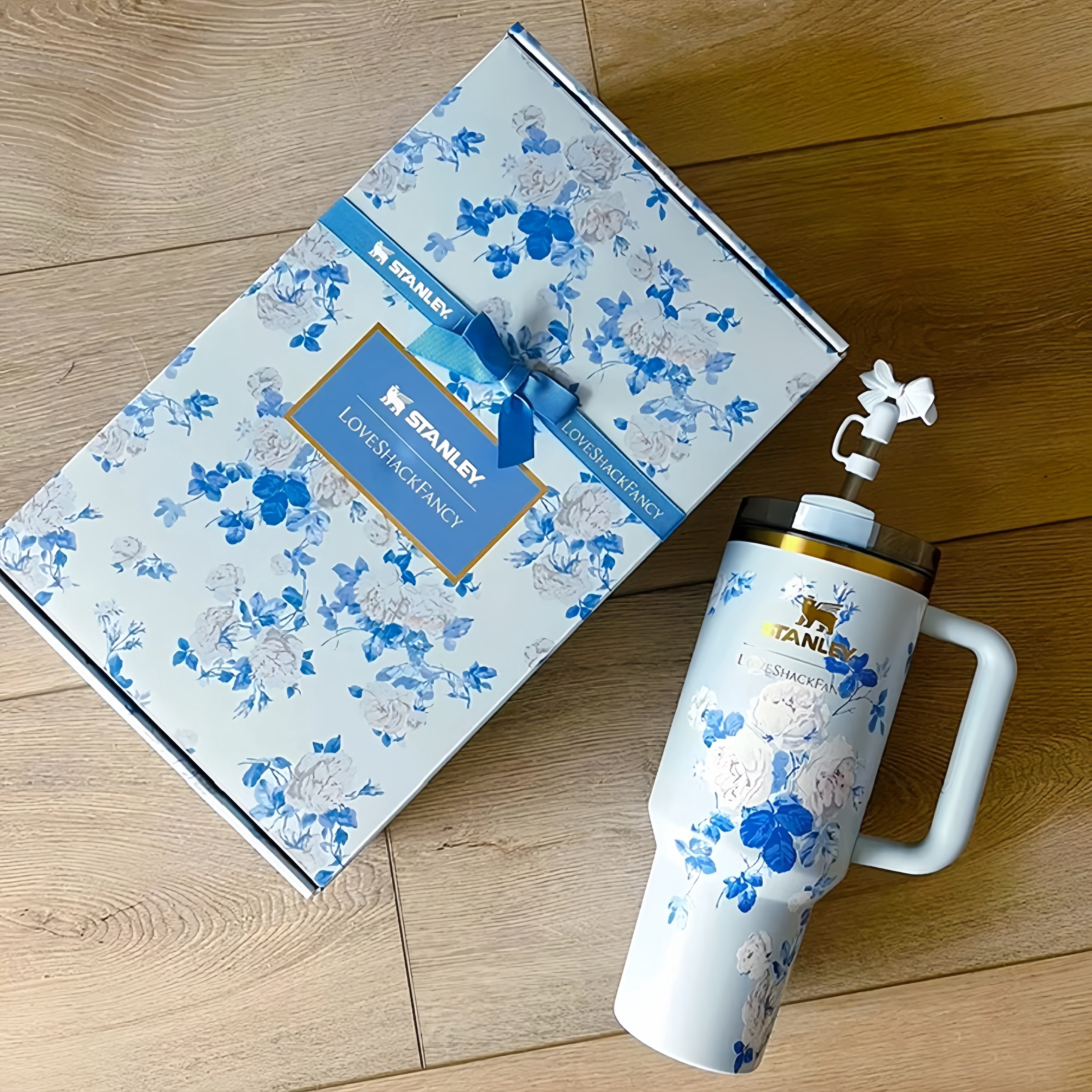Love Garden Series Insulated Mug With Gift Box, 40 Ounce High Capacity ...