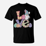 Love Gnome Easter Hippie Egg Hunting Gnome Easter TShirt - Walmart.com
