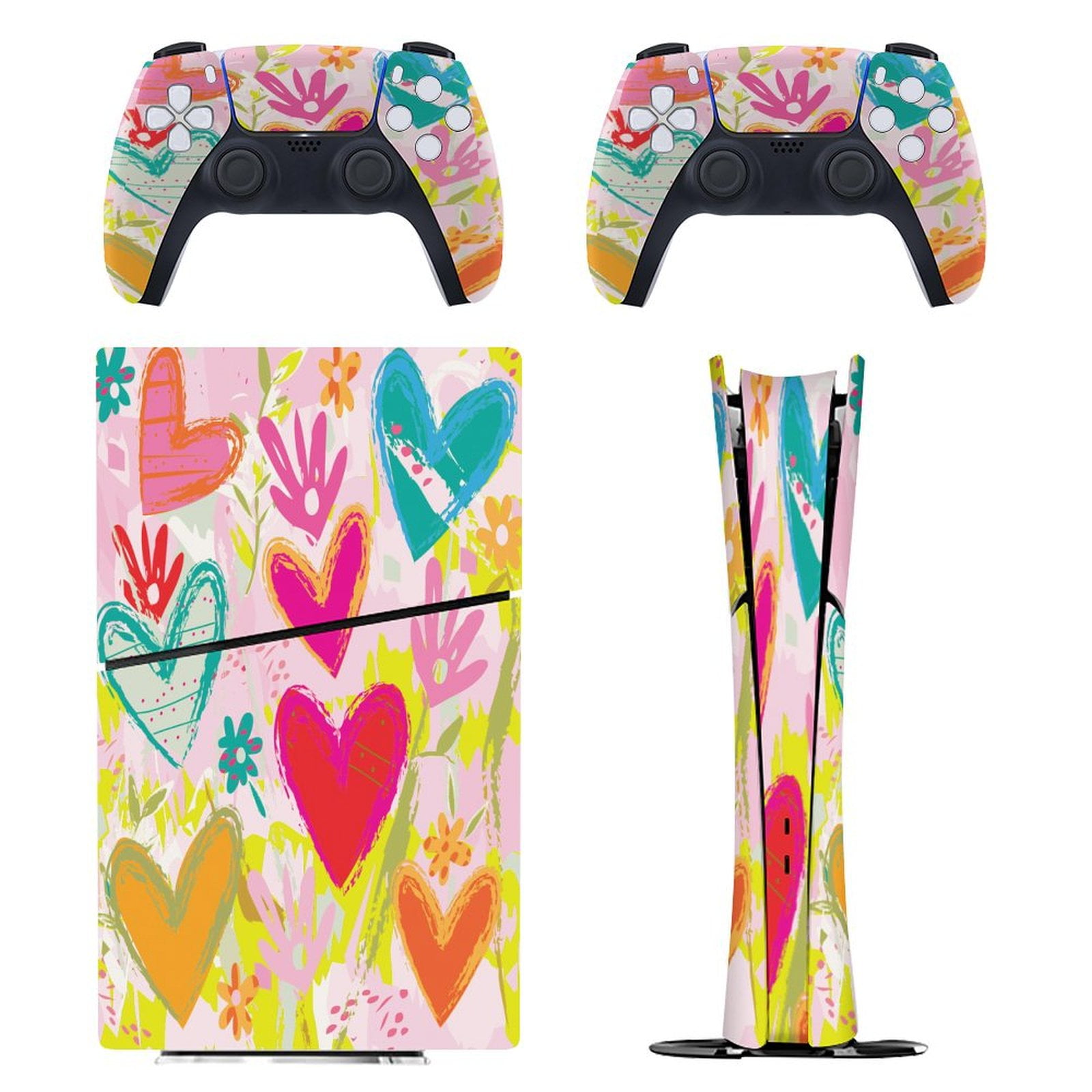 Love, Graffiti PS5/PS5 Slim Digital Disc Skin Sticker For Console And ...