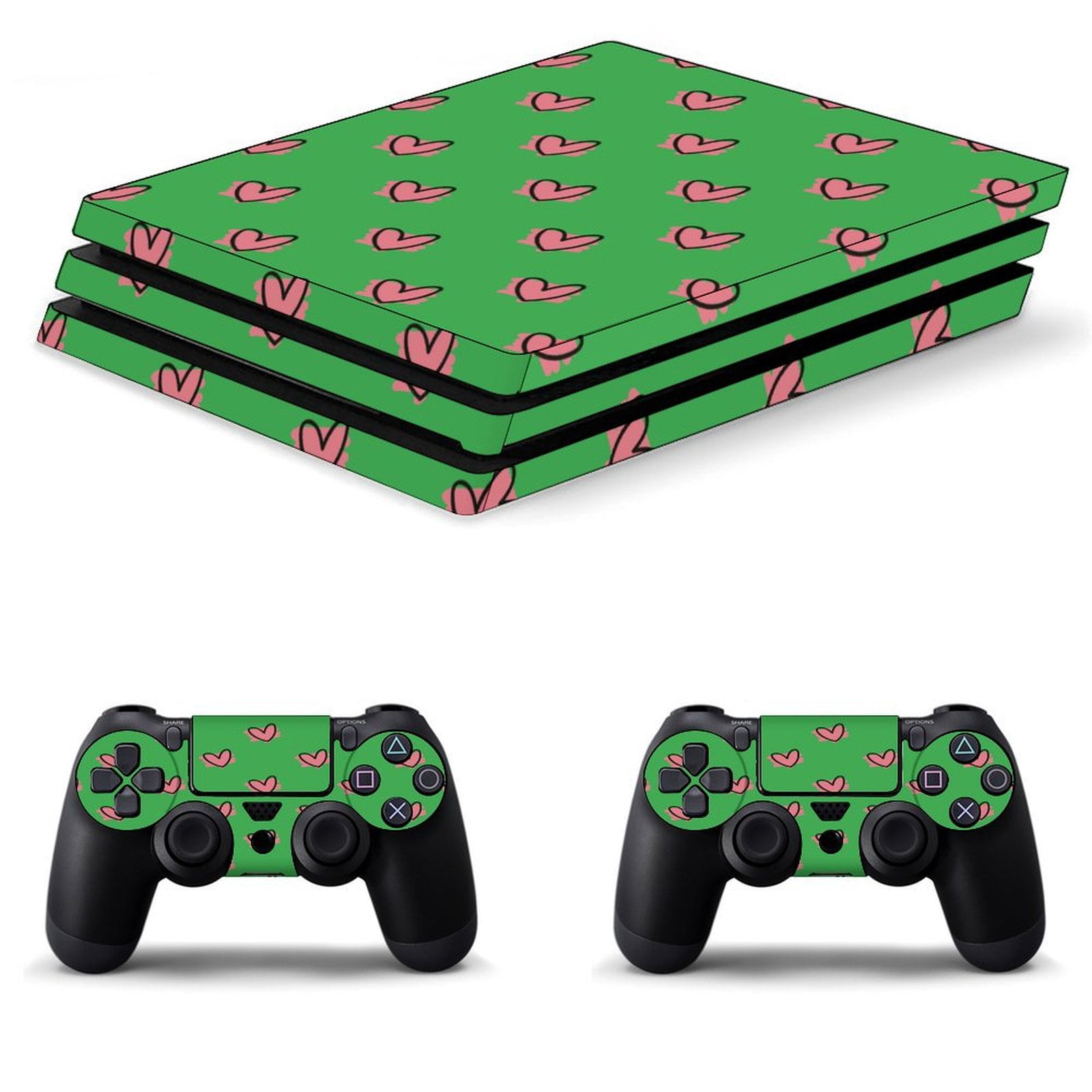 Love, Graffiti, Pink PS4/PS4 Pro/PS4 Slim Skin Sticker For Console And ...