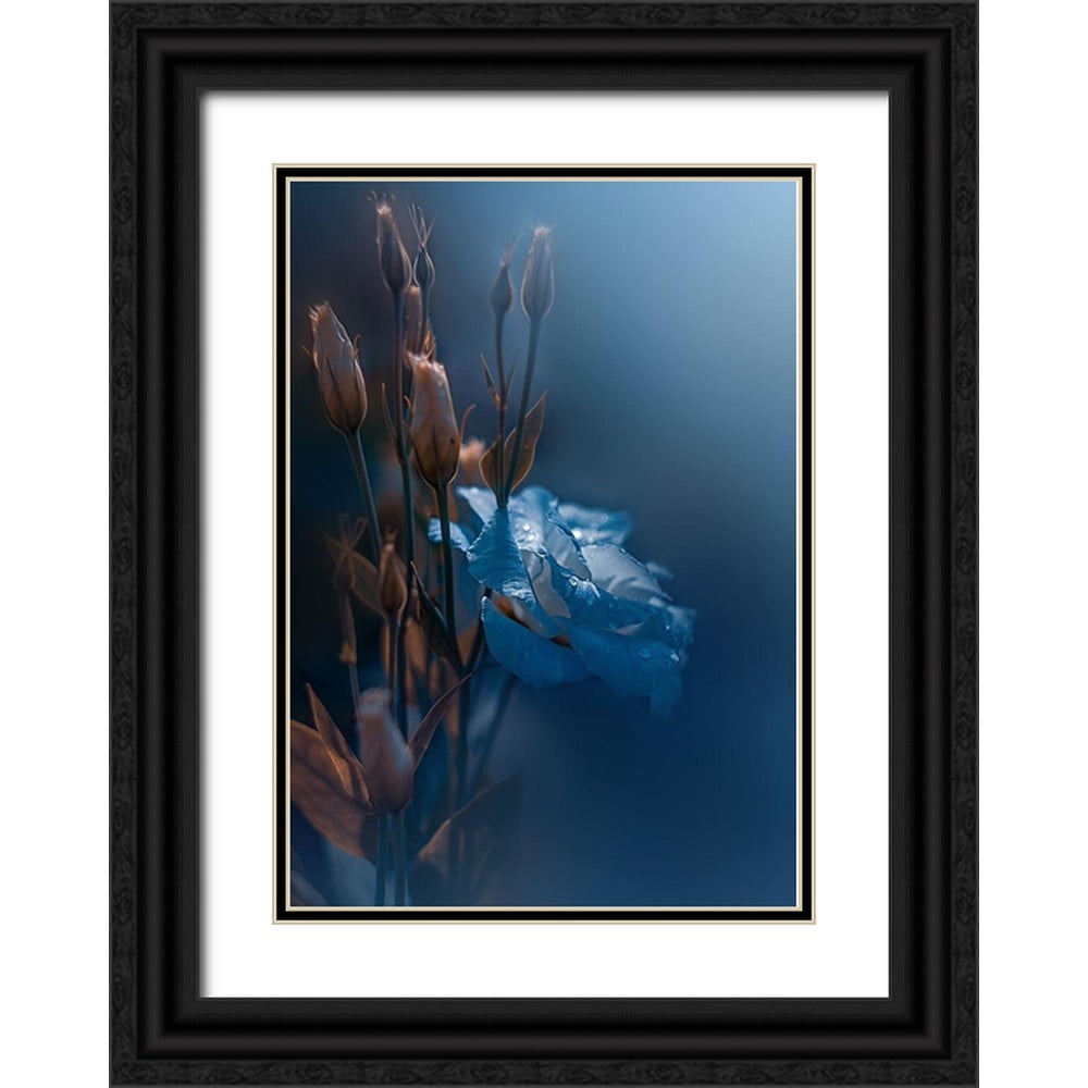 Love Grams 18x24 Black Ornate Wood Framed with Double Matting Museum ...