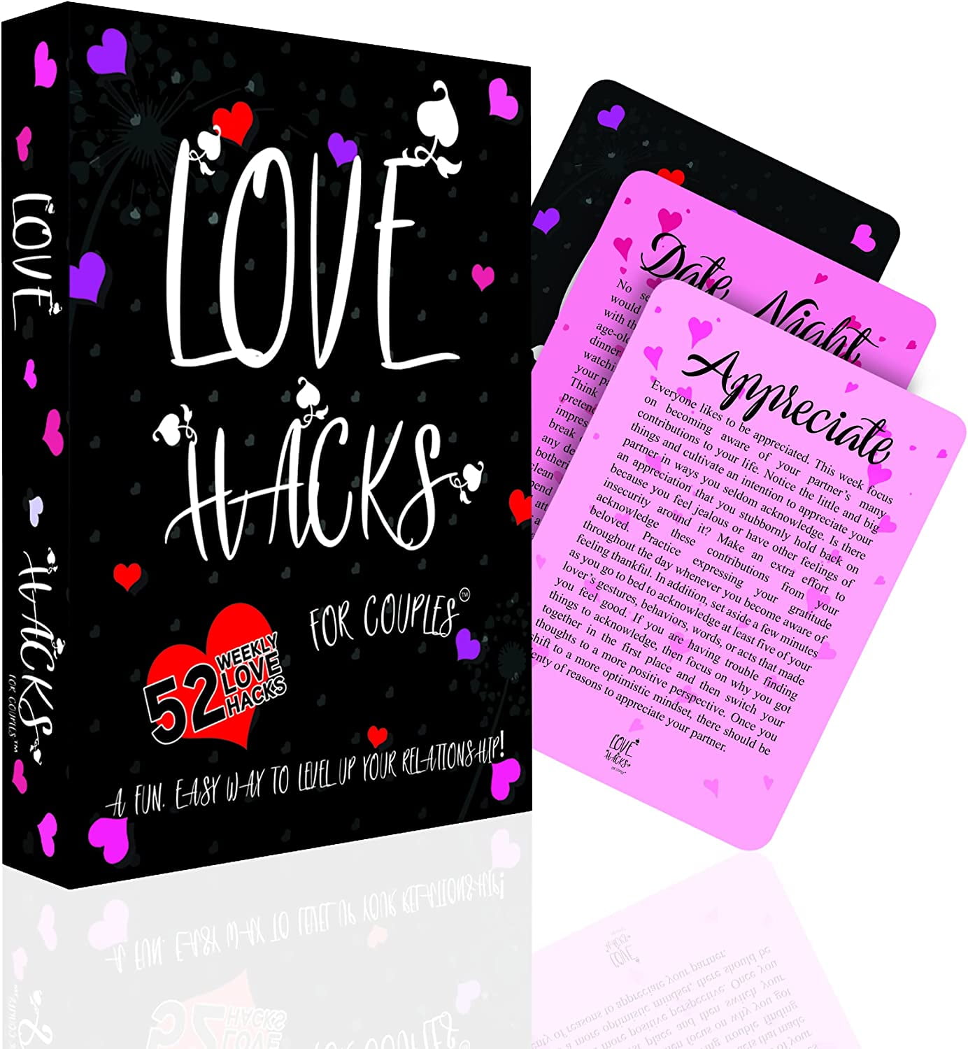Love Hacks For Couples - Game Card Build Strong Relationship Promotes ...