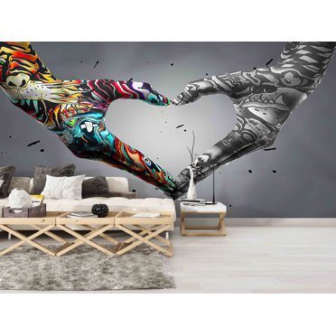 3d Wallpaper, Custom Wallpaper, Paper Wall Art Leopard Mural, Safari ...