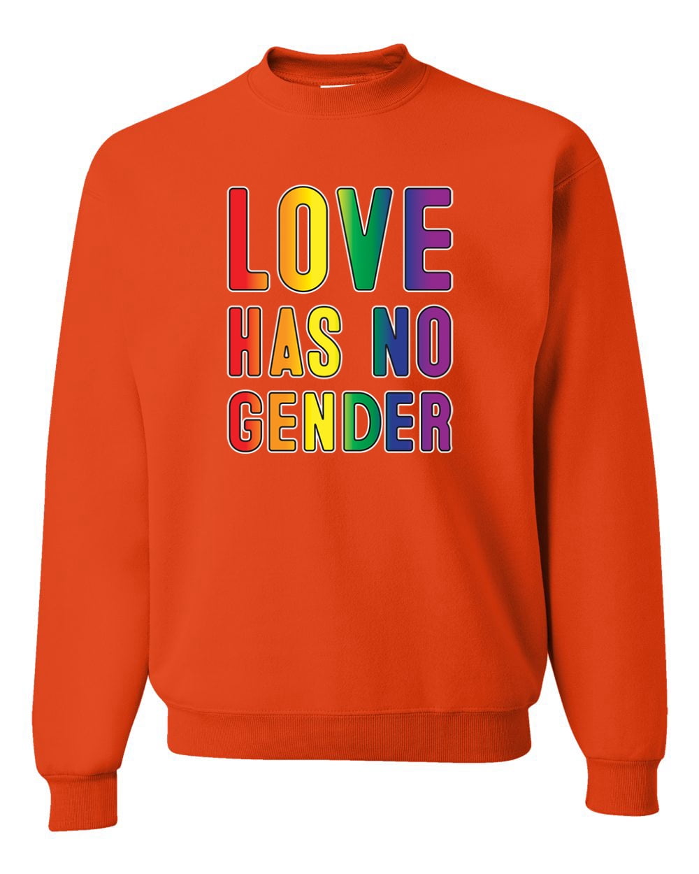 Love Has No Gender Rainbow LGBT Pride Support | Mens LGBT Pride ...