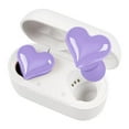 Heart-Shaped Wireless Bluetooth Earbuds, Noise Reduction, Compatible ...