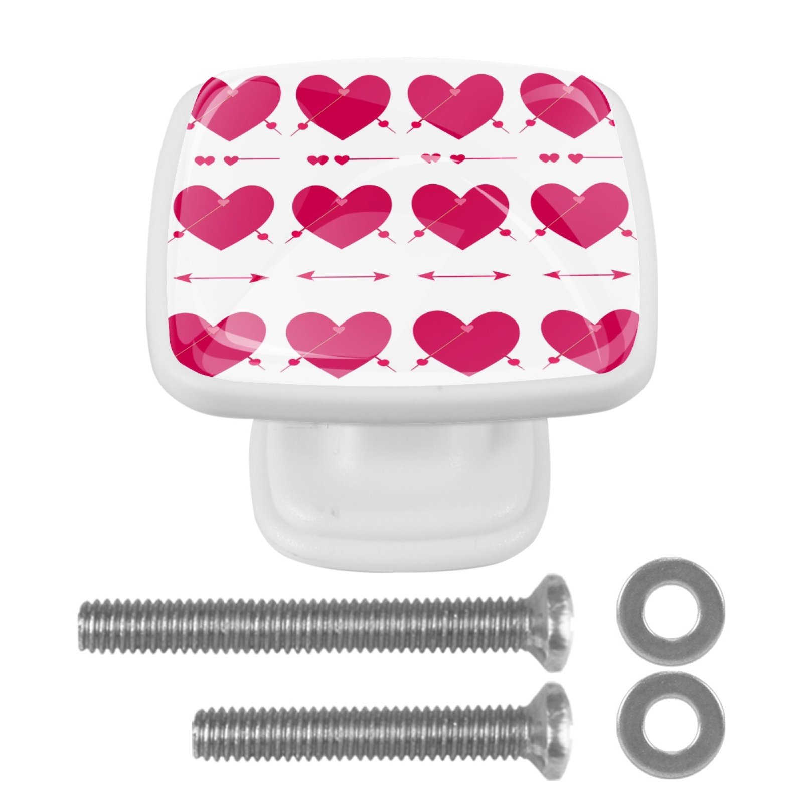 Love Heart Arrow Cabinets Door and Drawers Knobs Pulls,Furniture ...