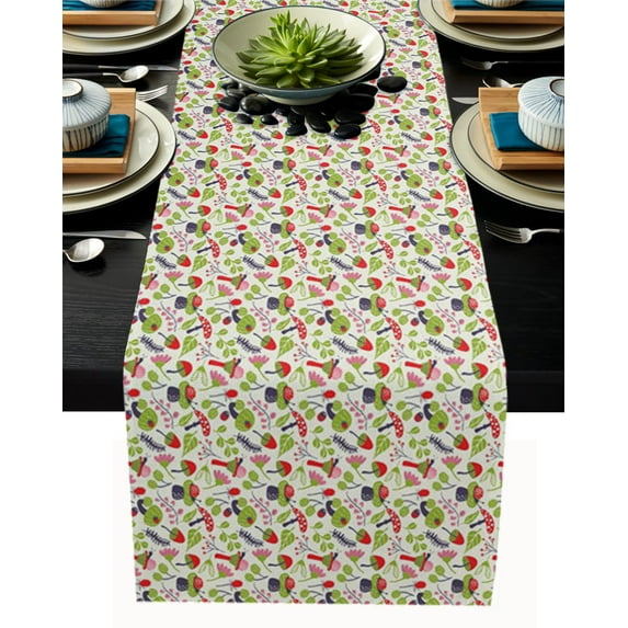 Love Heart Dotted Texture Table Runner ration Home r Dinner Table ...