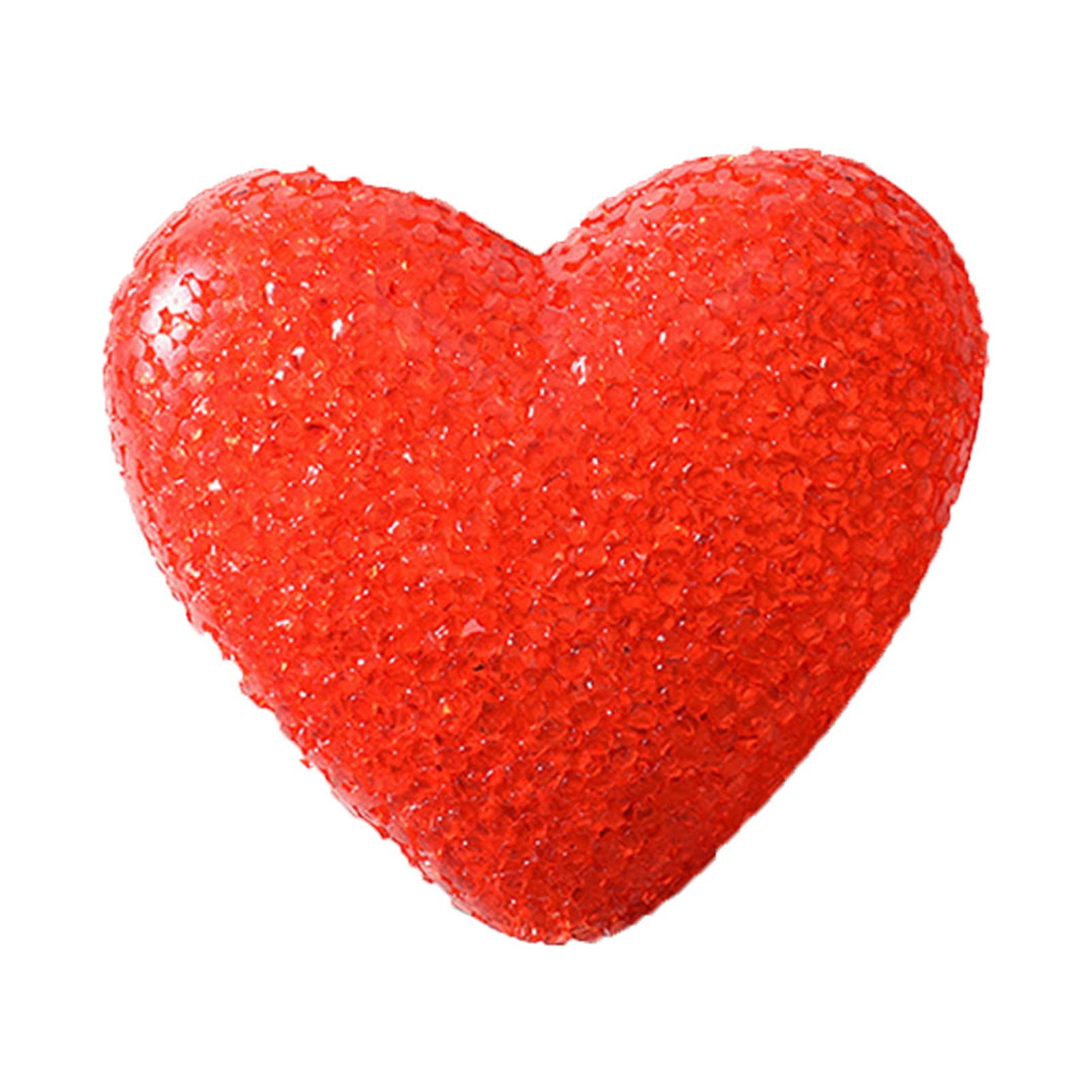 Love Heart Lamp Creative Shape Flicker Free Battery-operated Non ...