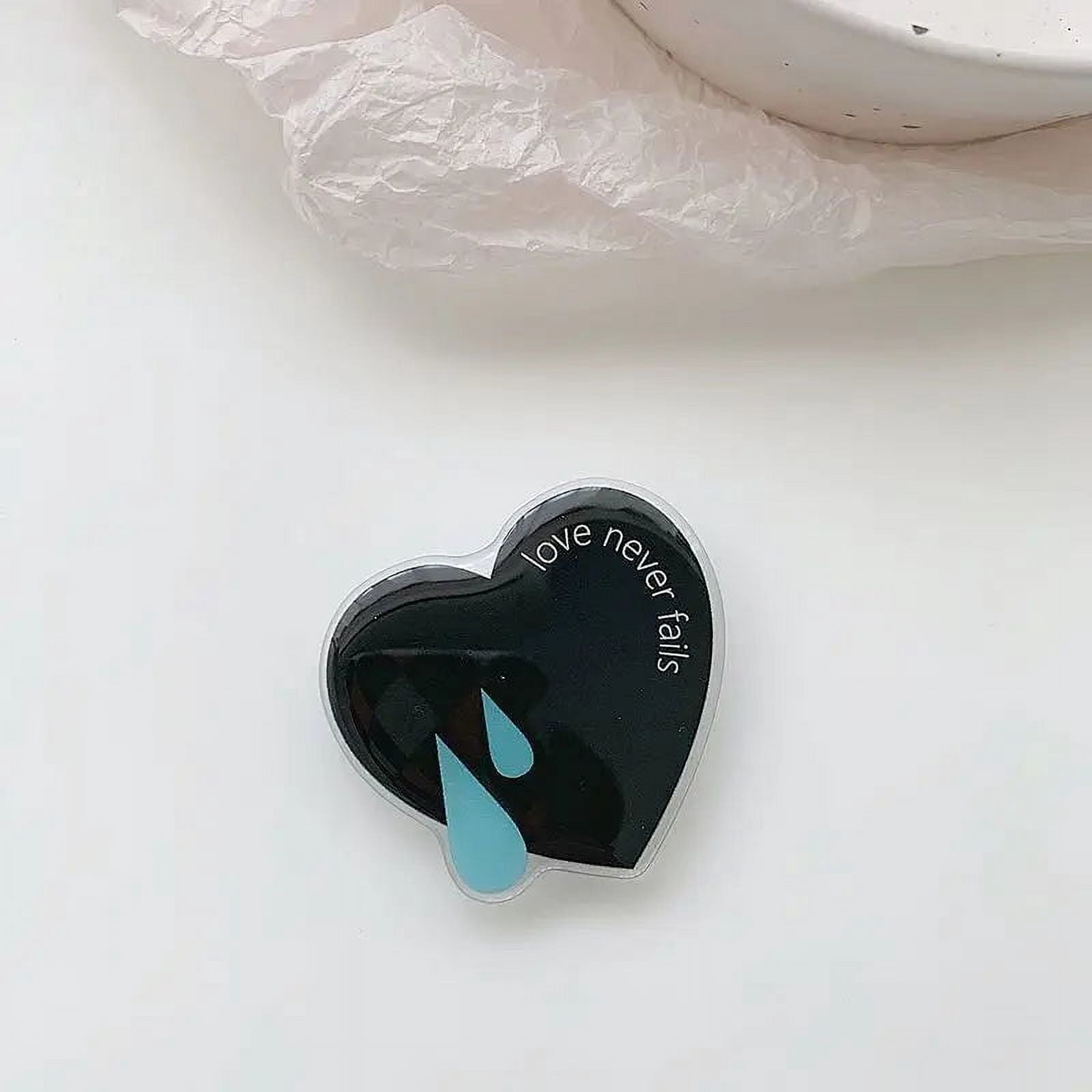 Love Heart Magnetic Holder Grip Tok Griptok Phone Stand Holder Support For iPhone For Pad ...