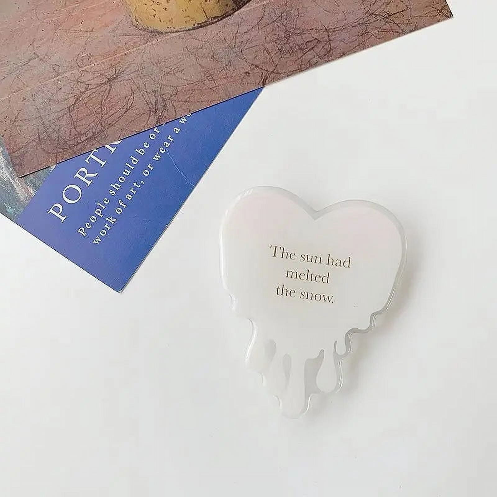 Love Heart Magnetic Holder Grip Tok Griptok Phone Stand Holder Support For iPhone For Pad ...