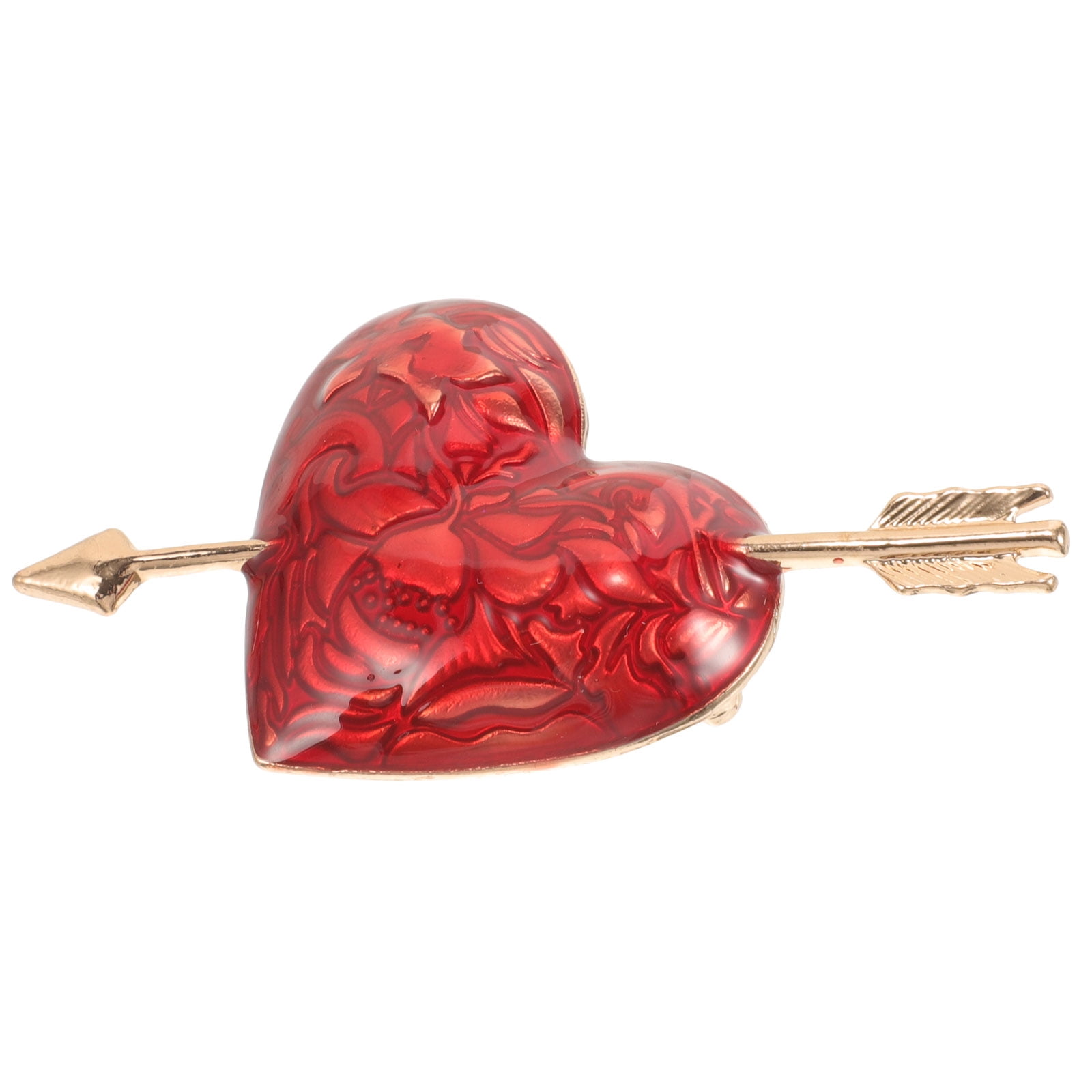 Love Heart Shape Brooch Pin Women Dainty Lapel Pin Love Heart Pin ...