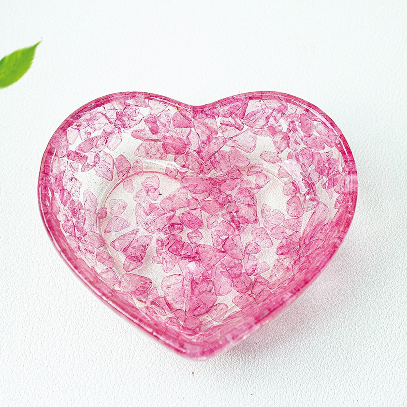 Love Heart Shaped Resin Bowl,Valentine Candy Bowl Red Love Dishes ...
