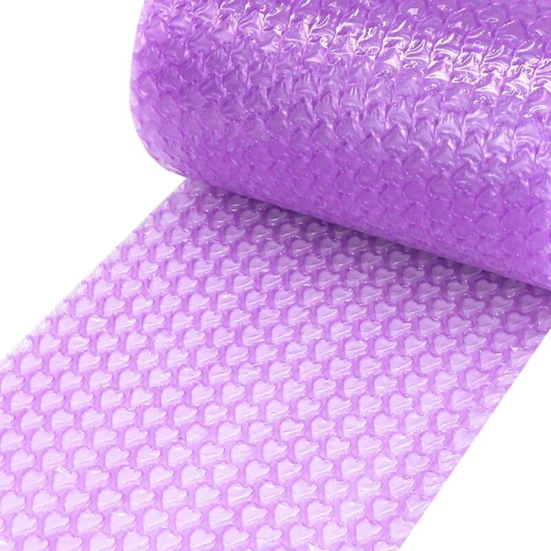 Love Heart-shape Bubble Cushioning Wrap Padding Bubble Packaging Film ...