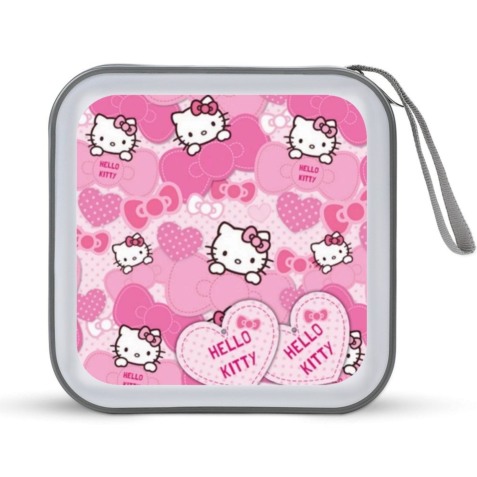 Love Hello Kitty CD Case, 40 Capacity VCD/DVD Case Holders Wallet Hard ...