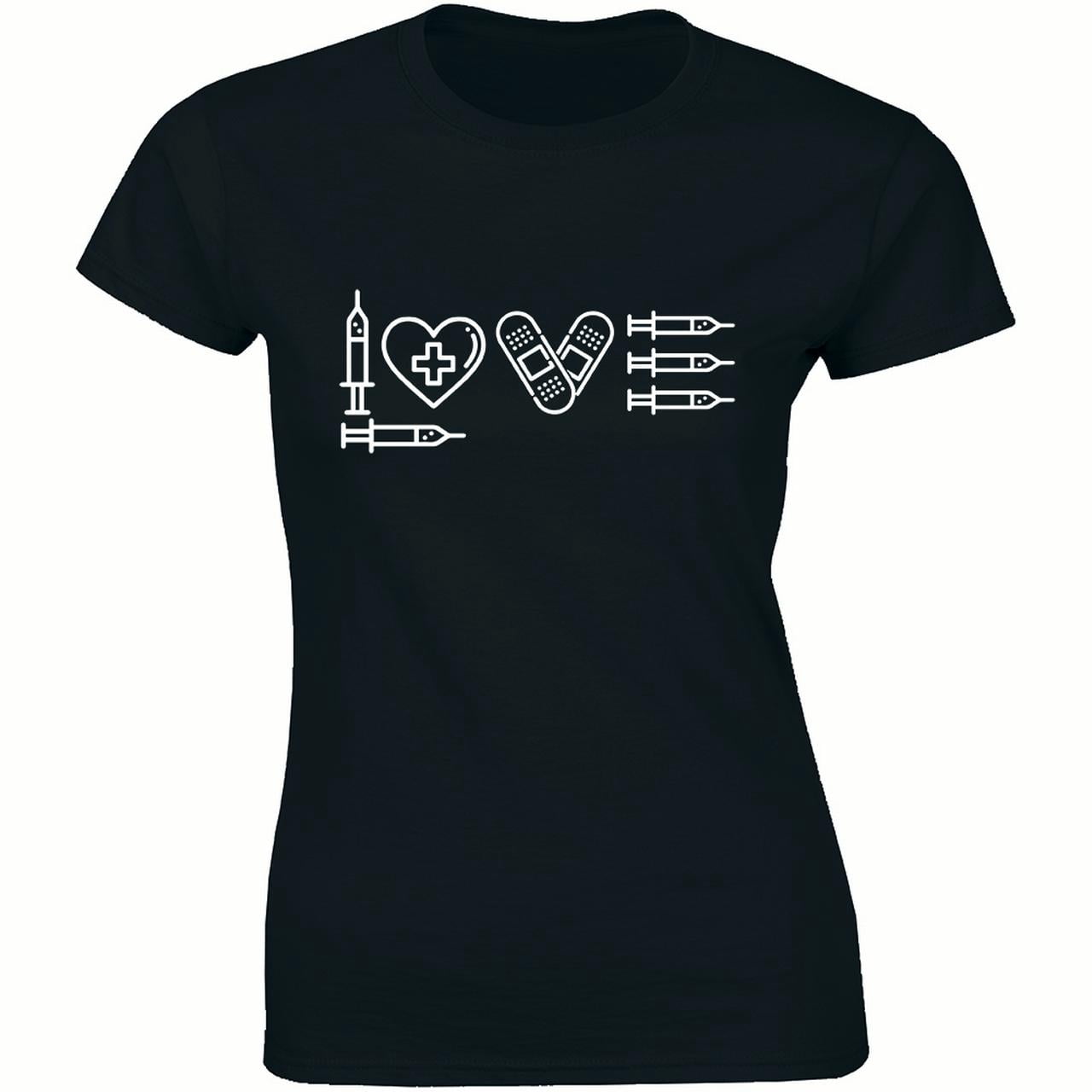 Love Injections - Funny Nursing Humor Injection Women's T-Shirt ...