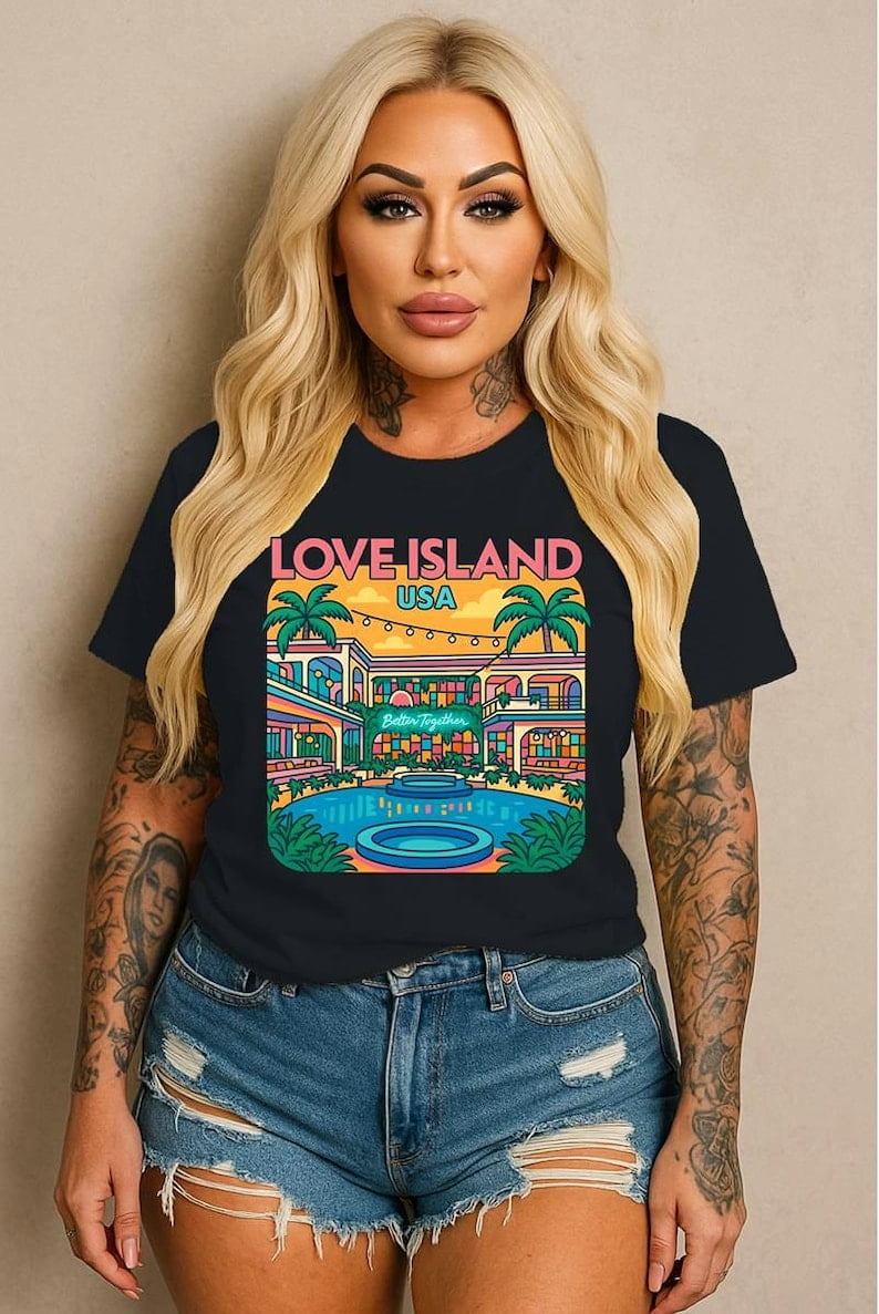 Love Island USA Villa T-shirt, Love Island USA, Love Island Tshirt ...