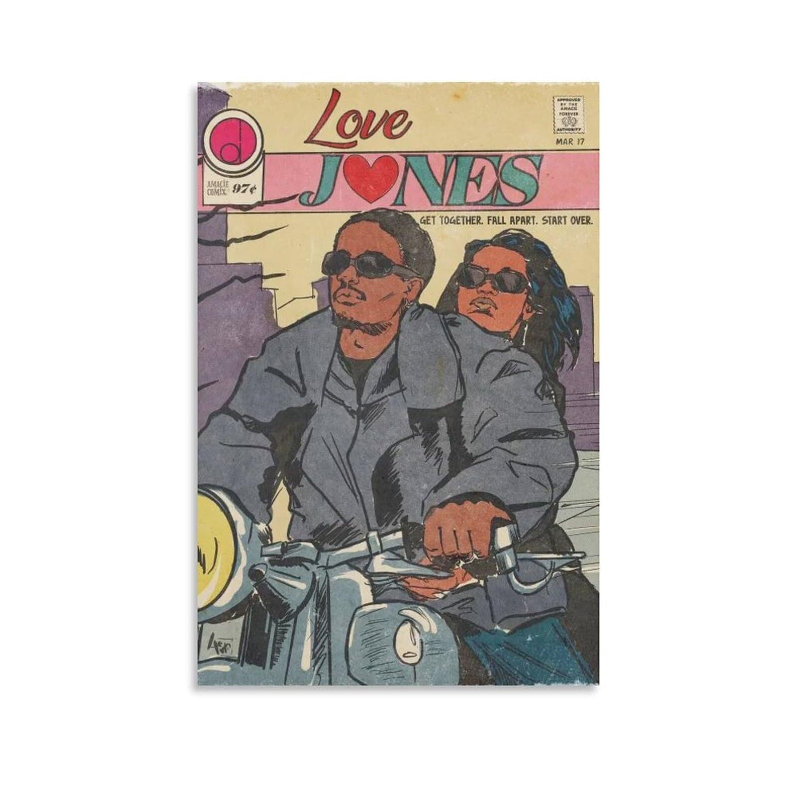 Love Jones Movie Poster 5 Canvas Painting Posters And Prints Wall Art ...