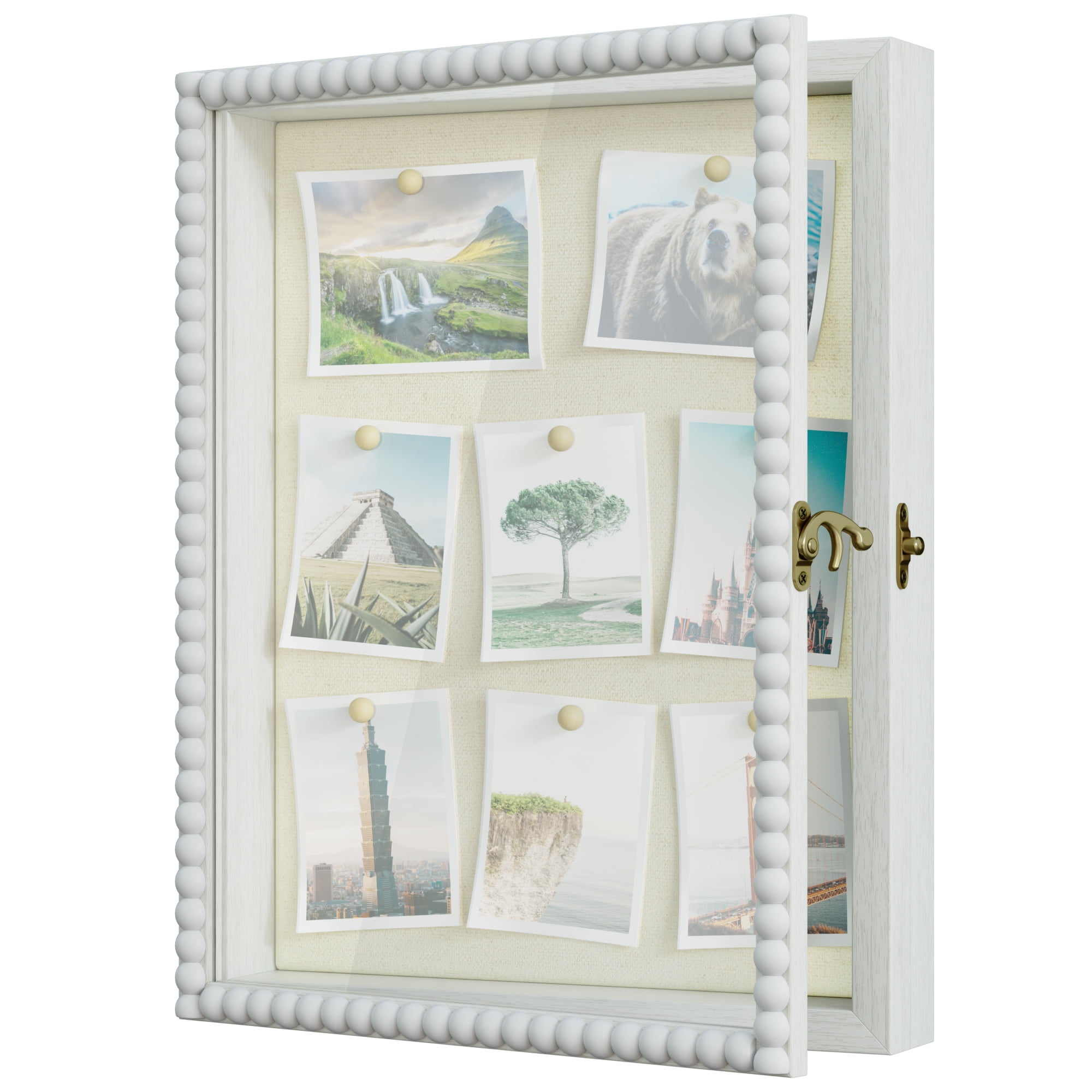 Love-KANKEI White Shadow Box Frame 11x14, Deep Large Shadow Box Display ...