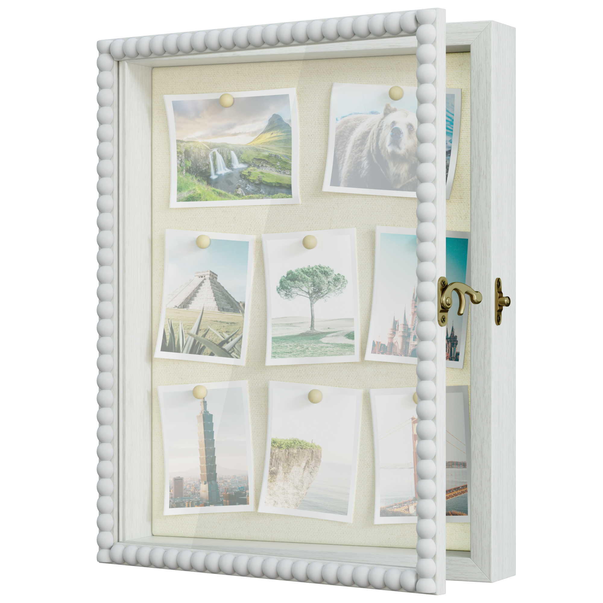 Love-KANKEI Shadow Box Frame 11x14 Shadow Box Display Case with Linen ...