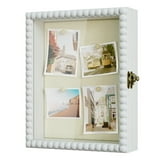 Love-KANKEI White Shadow Box Frame 8x10,Wood Deep Shadow Box Display ...