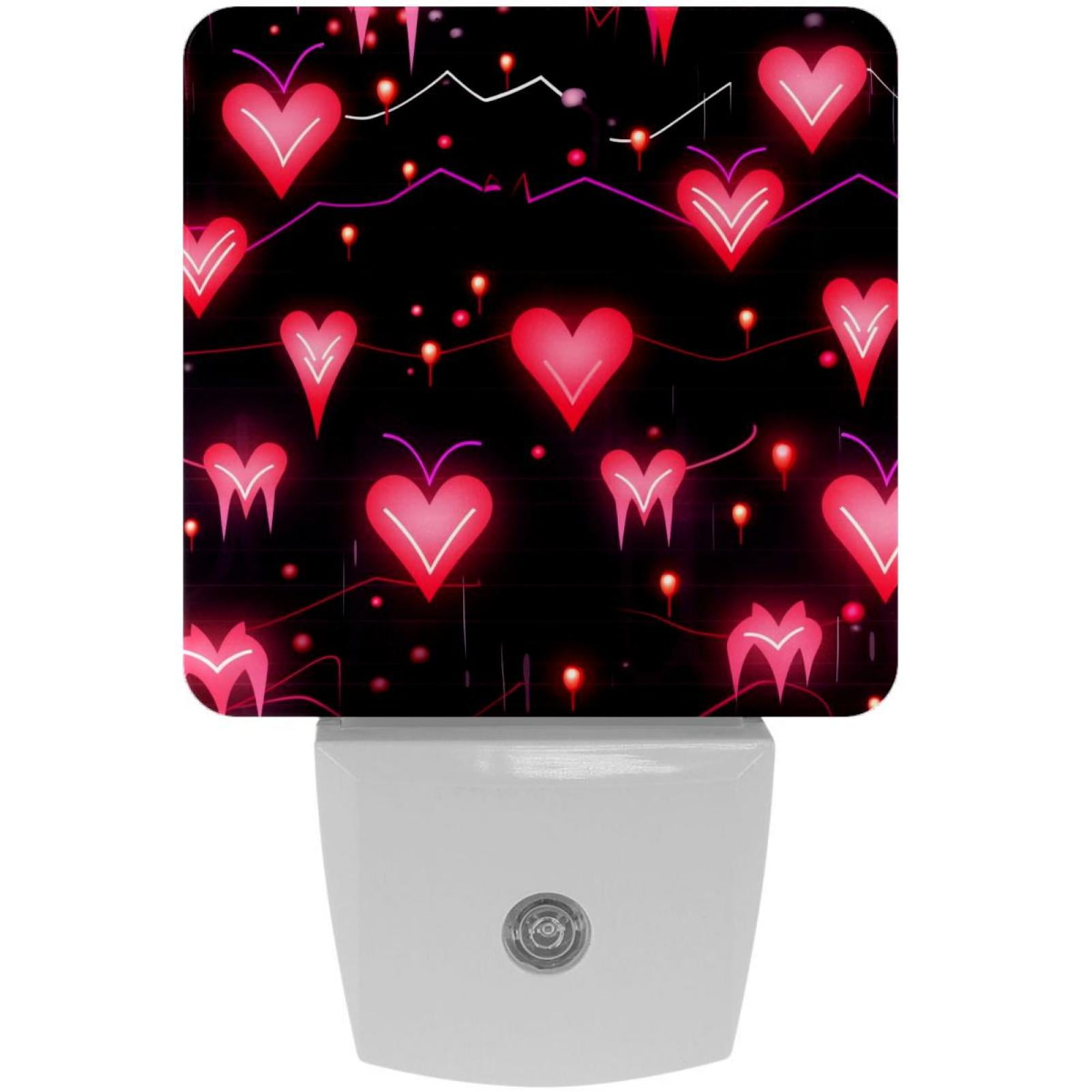 Love LED Square Night Light - Small and Bright Square-shaped LED Night ...