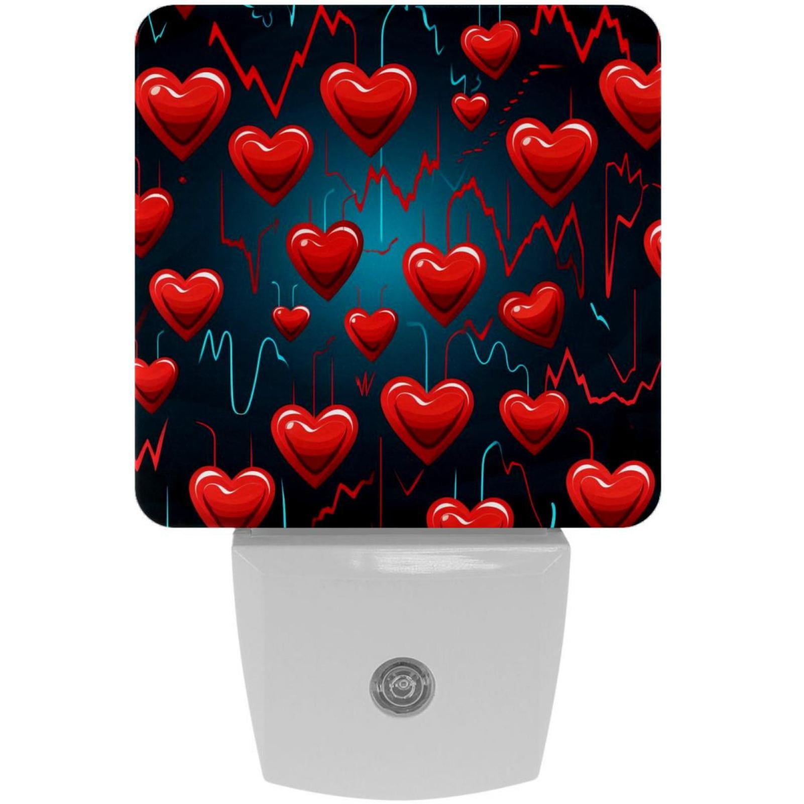 Love LED Square Night Lights - Compact and Multifunctional Illumination ...