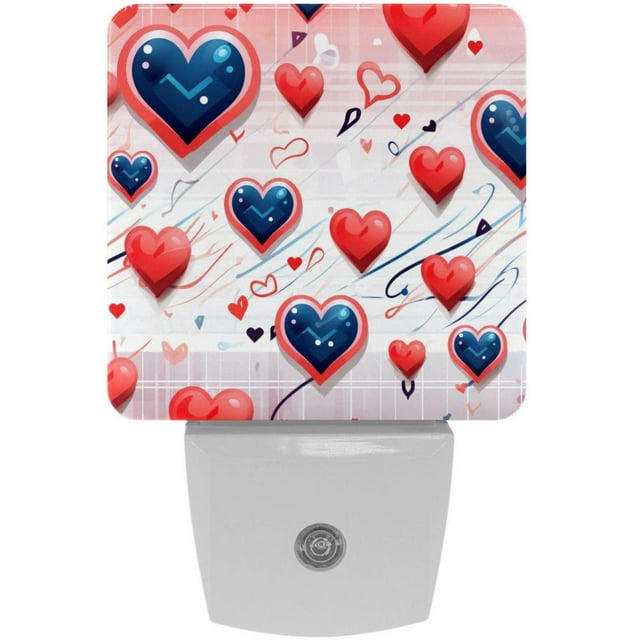 Love LED Square Night Lights - Compact and Multifunctional Illumination ...