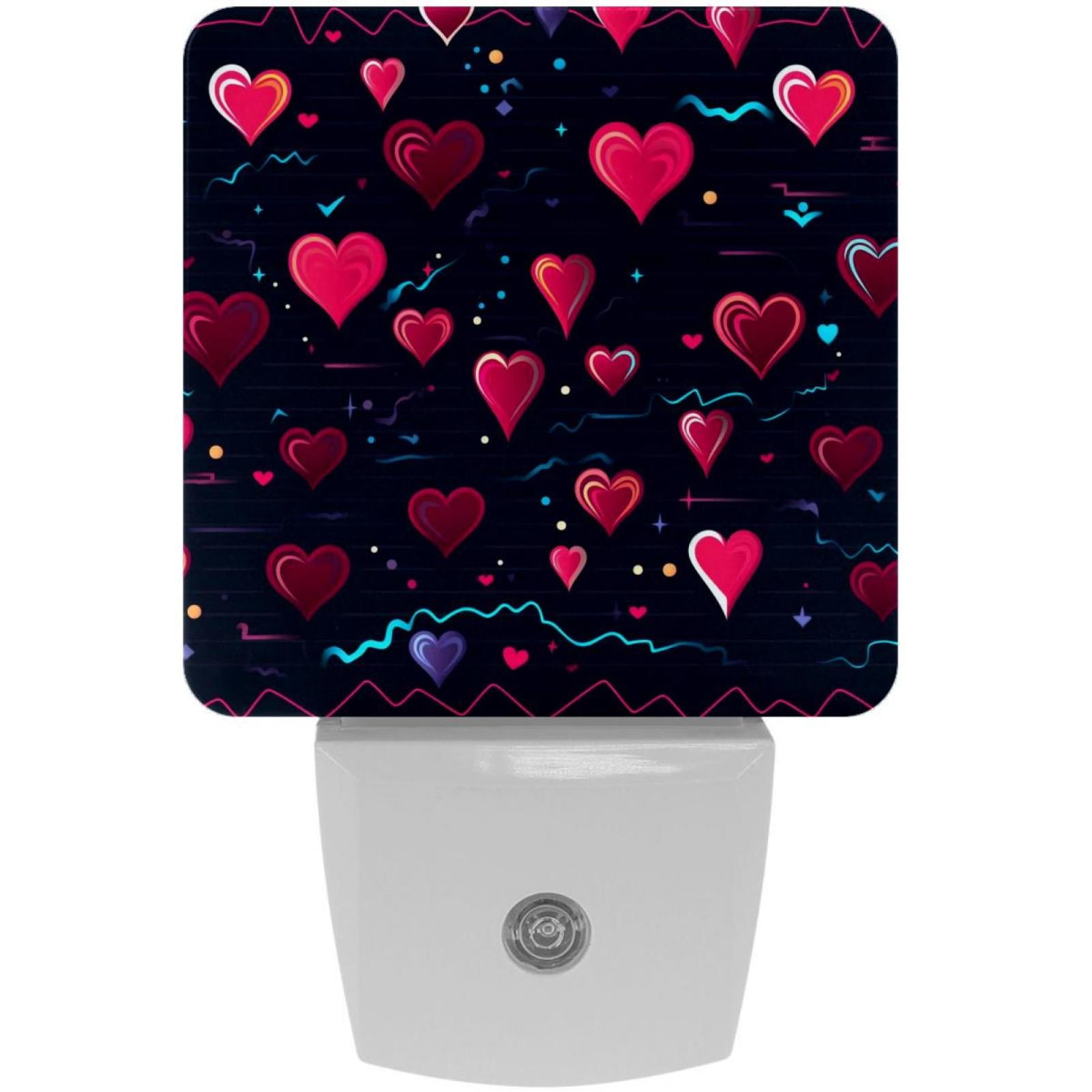 Love LED Square Night Lights - Modern and Versatile Plug-in Lighting ...