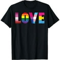 Love LGBTQ Pride Ally Lesbian Gay Bisexual Trans Pansexual T-Shirt ...